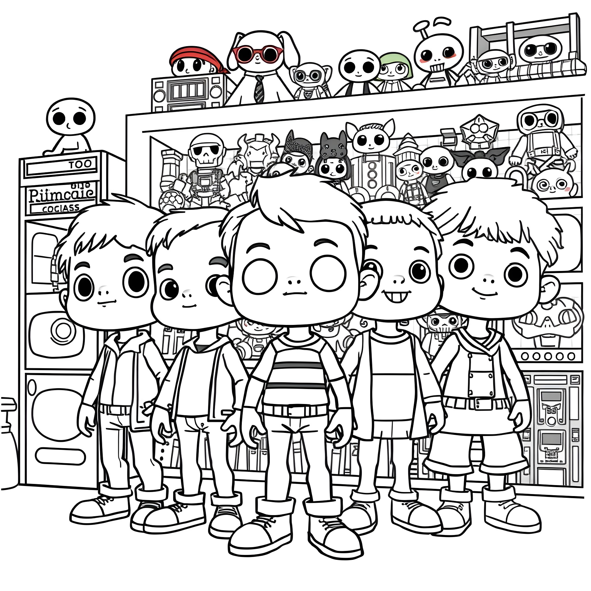 Best Toy Coloring Pages (Free Printable PDF)