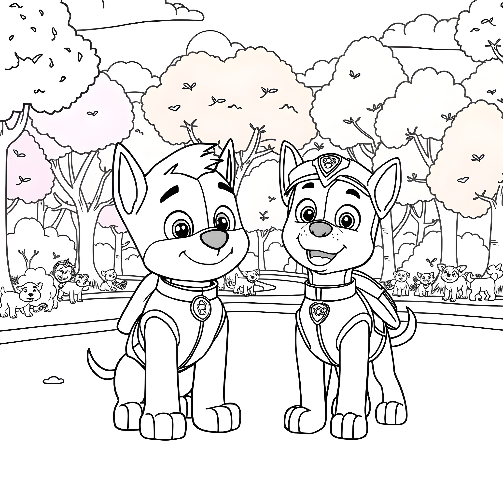 Best Chase Coloring Pages (Free Printable PDF)