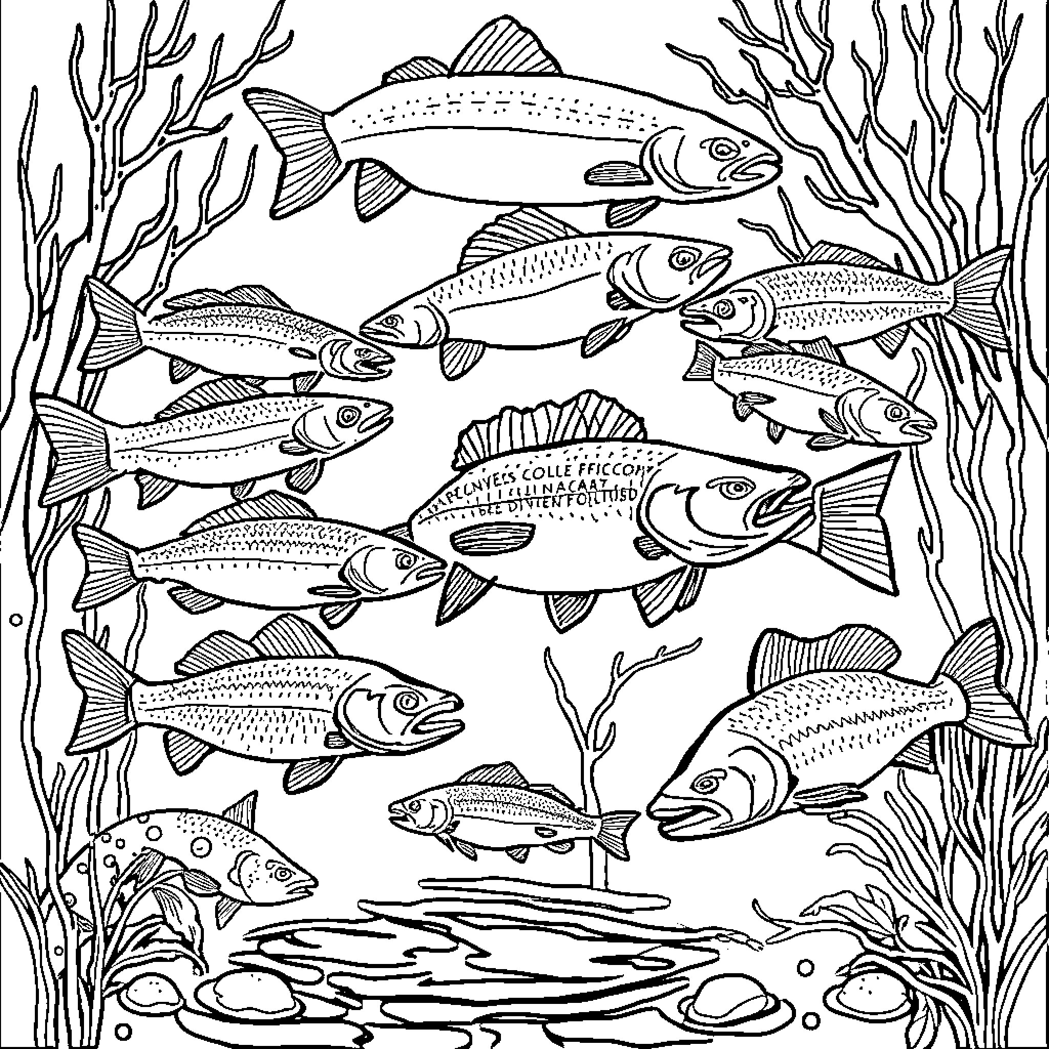Best Fish Coloring Pages (Free Printable PDF)