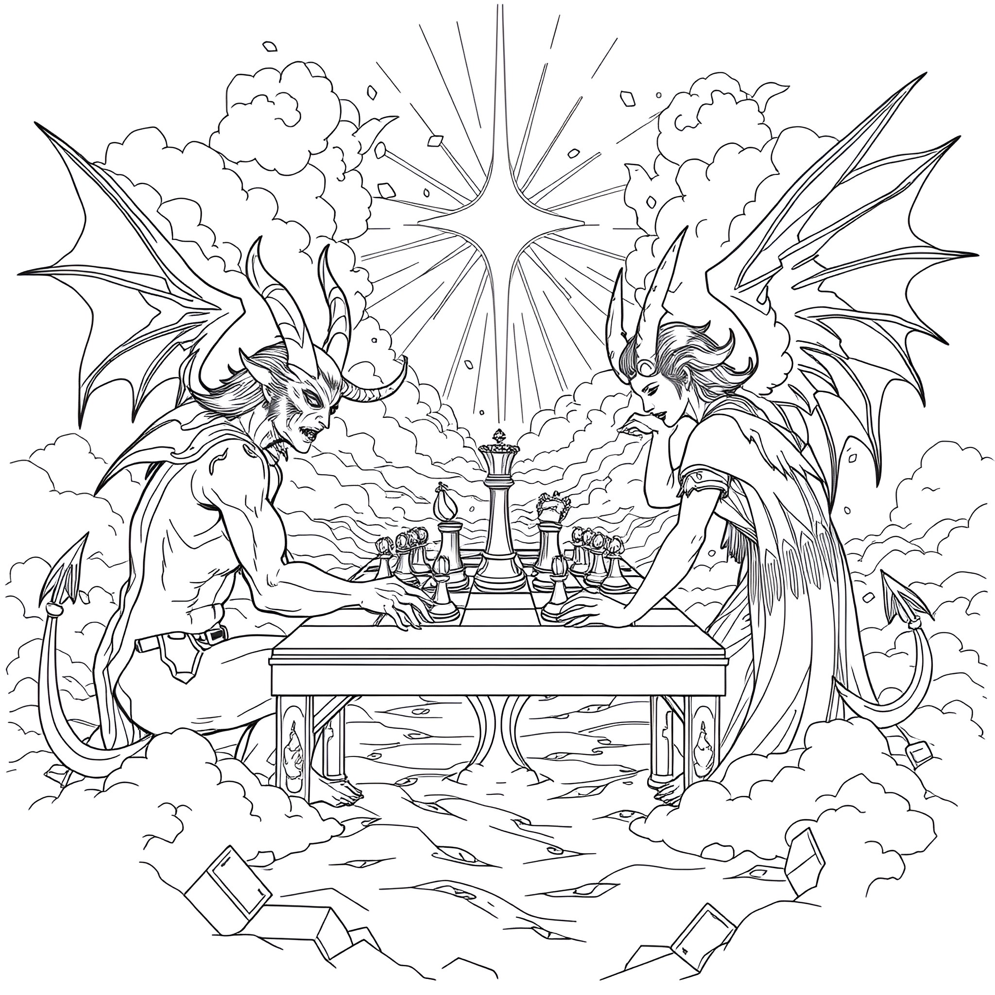 Best Demon Coloring Pages (Free Printable PDF)