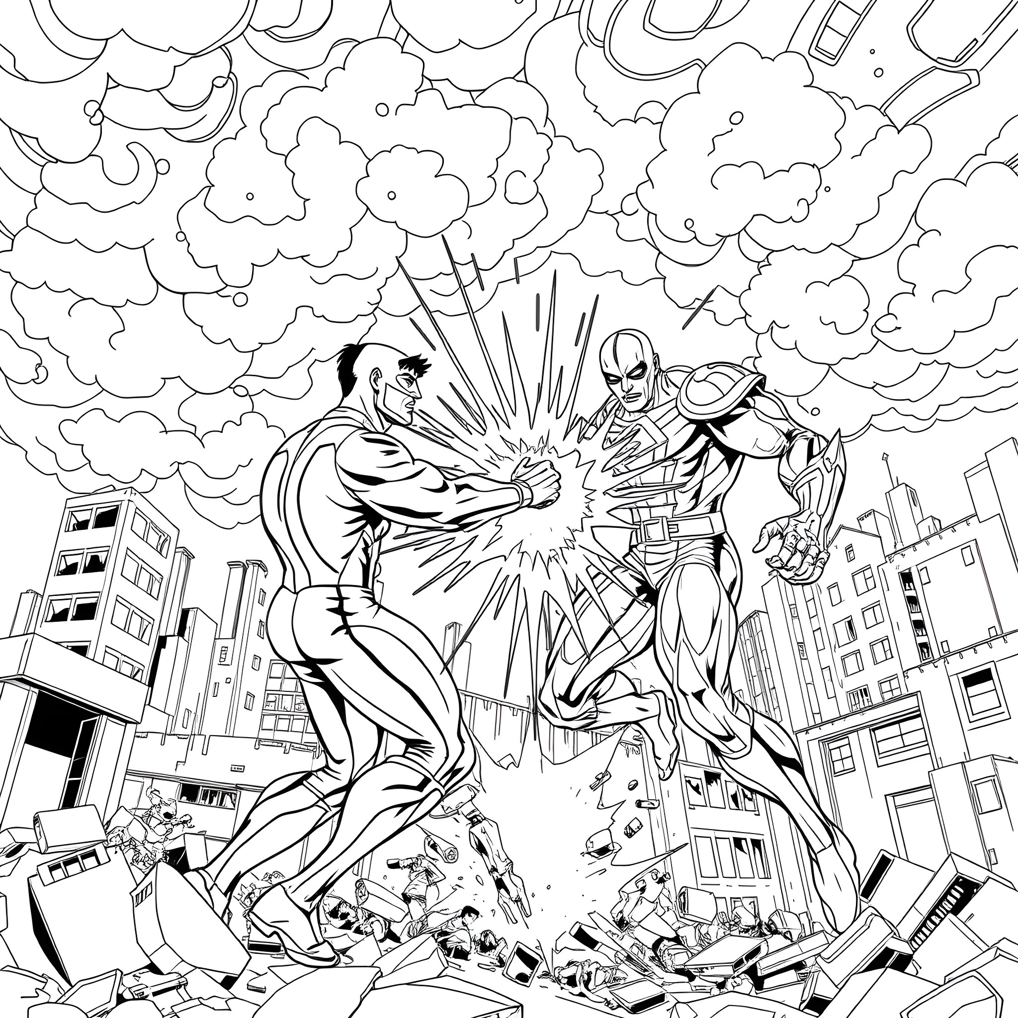Best Invincible Coloring Pages (Free Printable PDF)