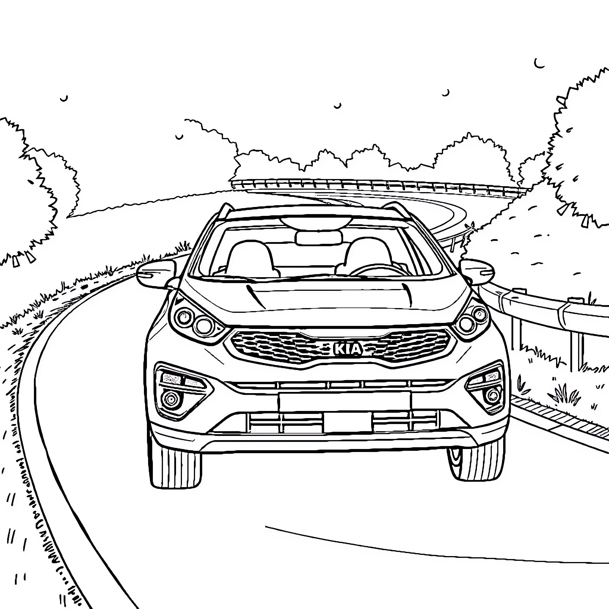 Best Kia Coloring Pages (Free Printable PDF)
