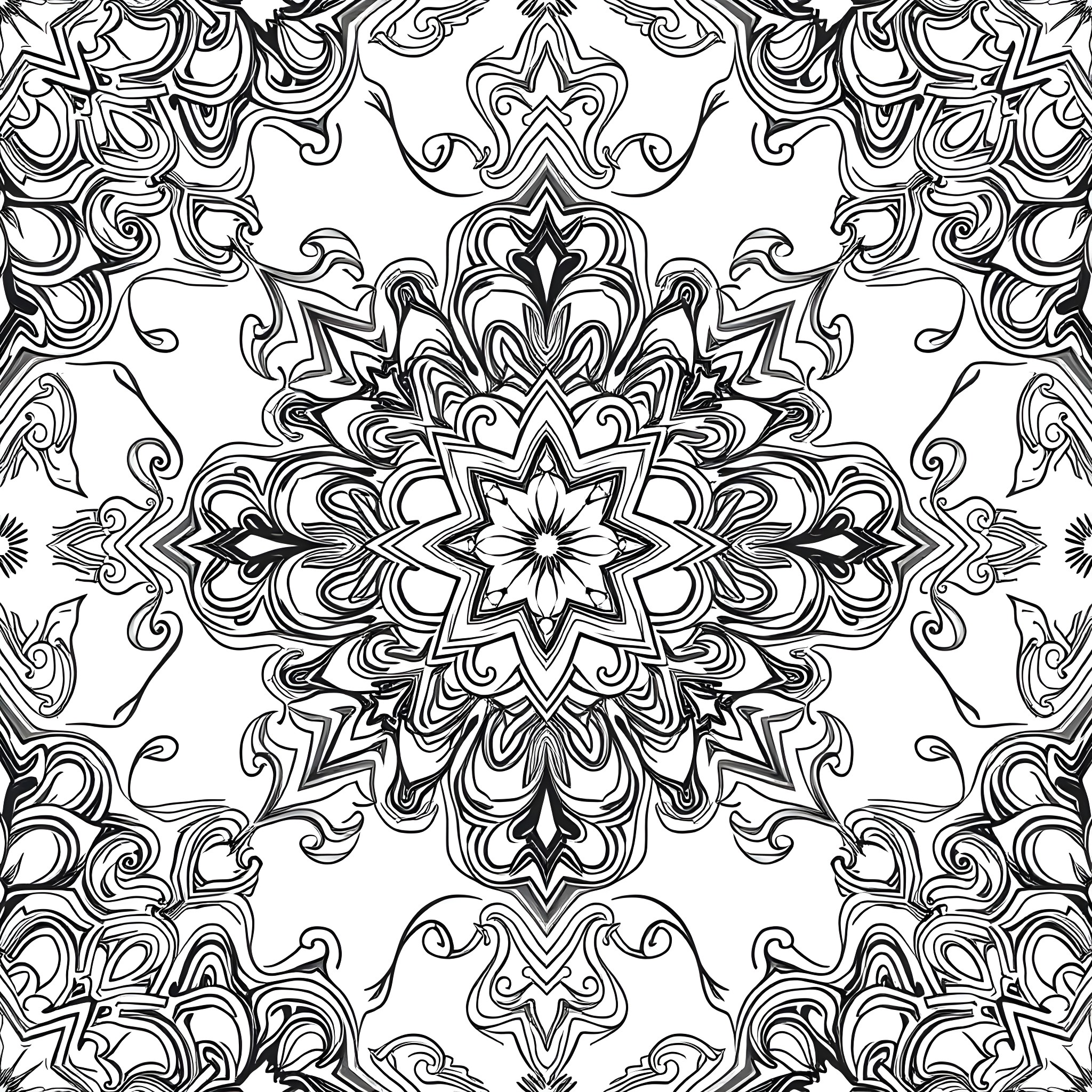 Best Arabesque Coloring Pages (Free Printable PDF)