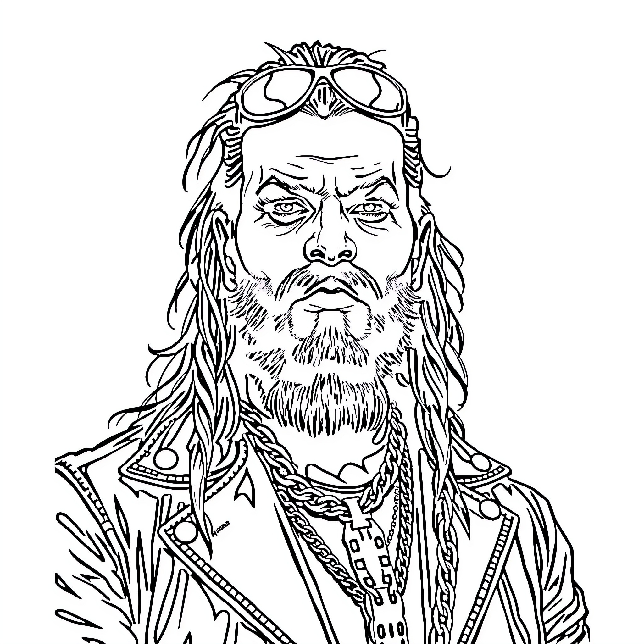 Best Randy Savage Coloring Pages (Free Printable PDF)