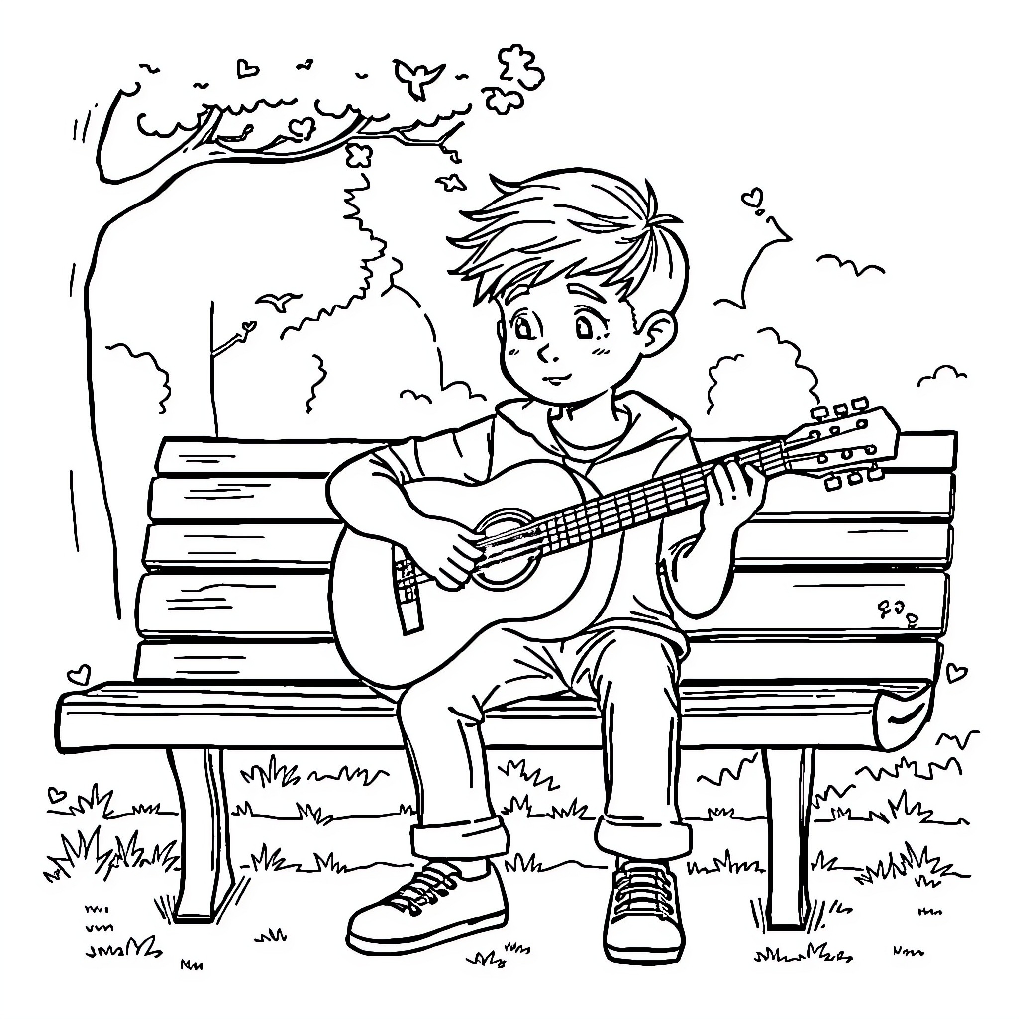 5 Best Emo Kid Coloring Pages (Free Printable PDFs)