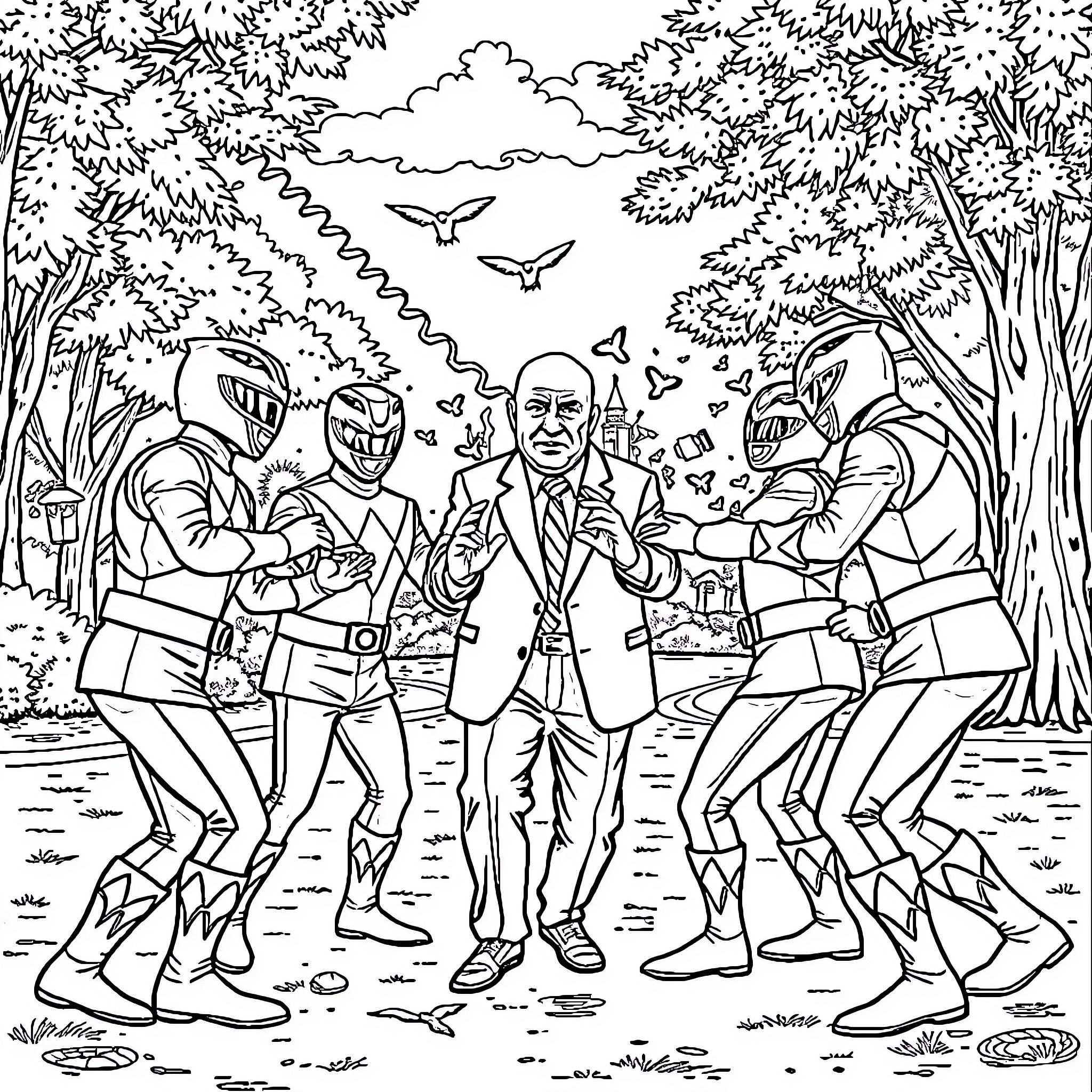 Best Power Ranger Coloring Pages (Free Printable PDF)