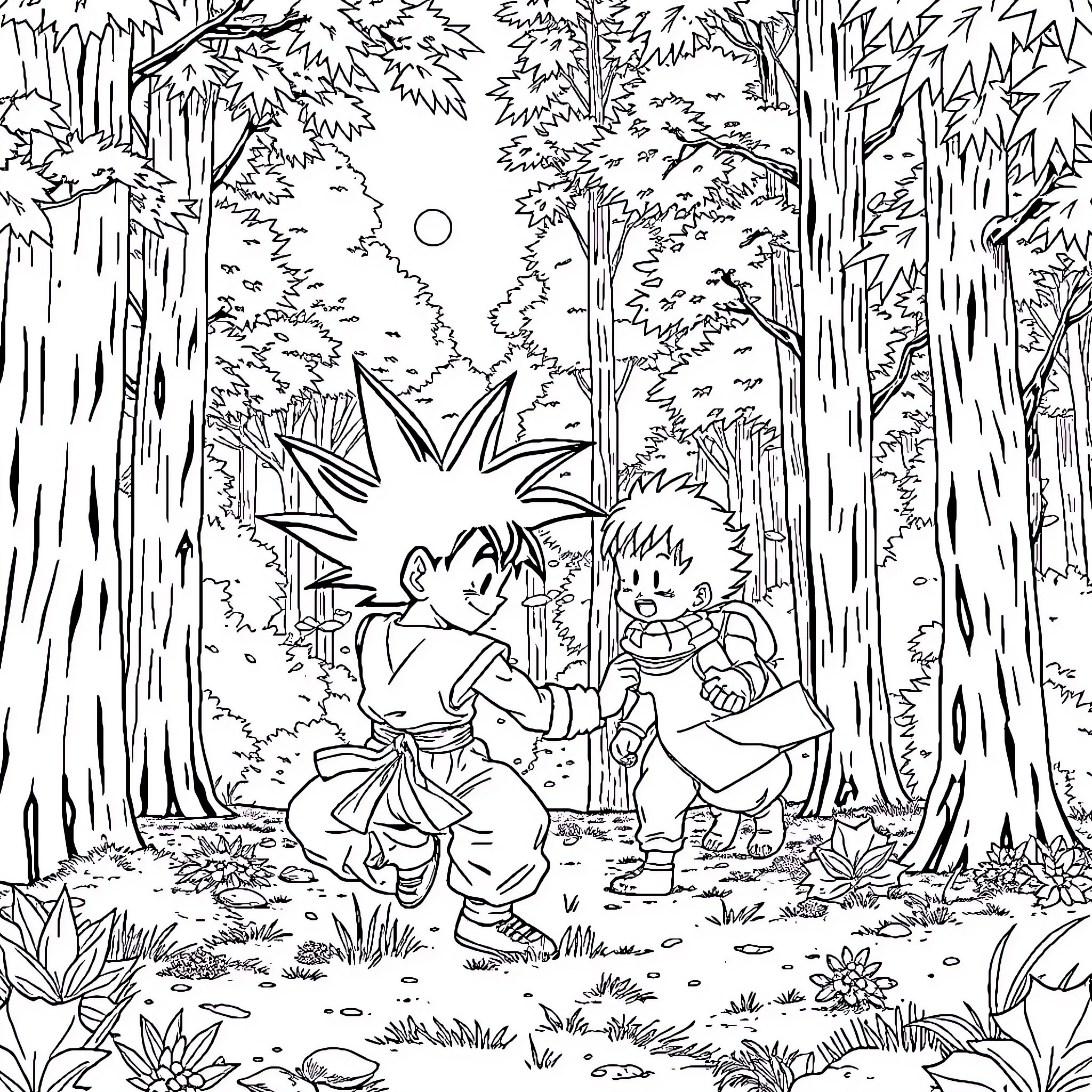 Best Goku Coloring Pages (Free Printable PDF)