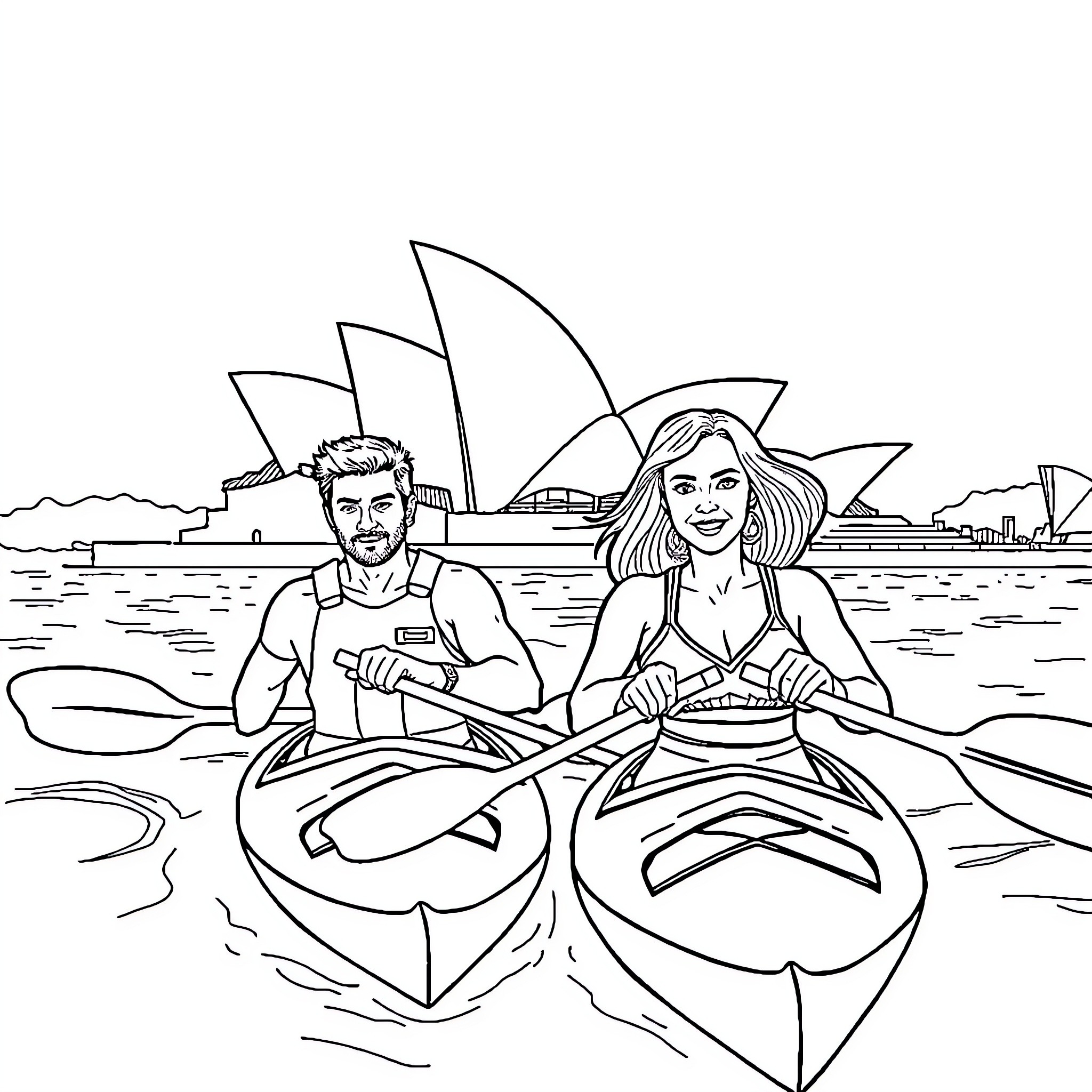 8 Best Kayak Coloring Pages (Free Printable PDFs)