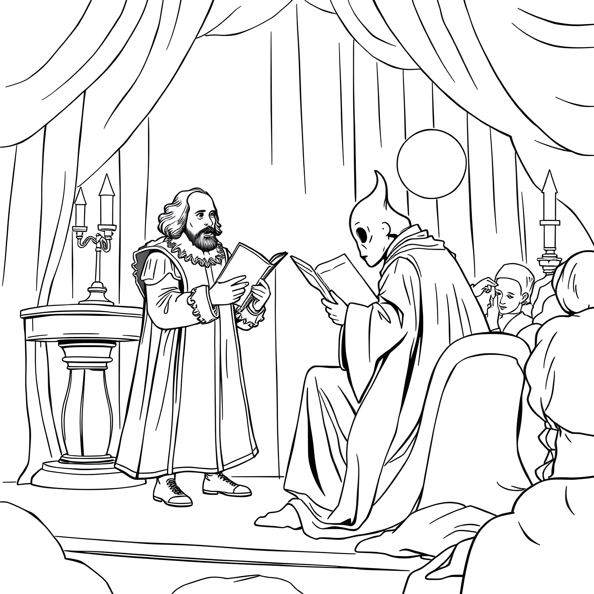 5 Best Shakespeare Coloring Pages (Free Printable PDFs)
