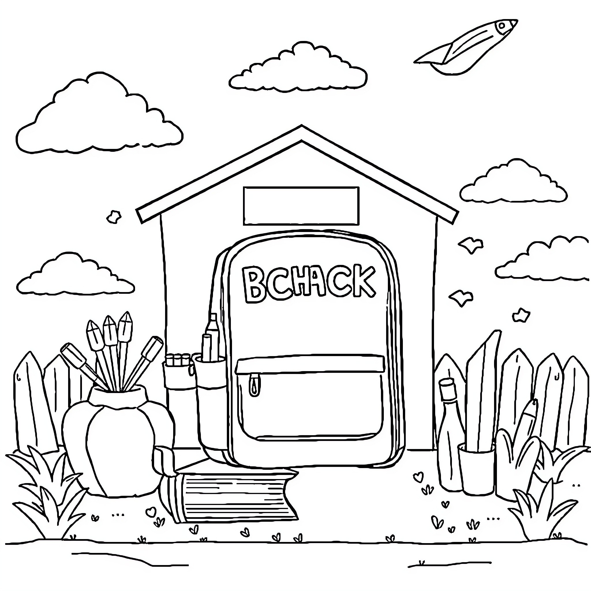 143 Best Book Coloring Pages (Free Printable PDFs)