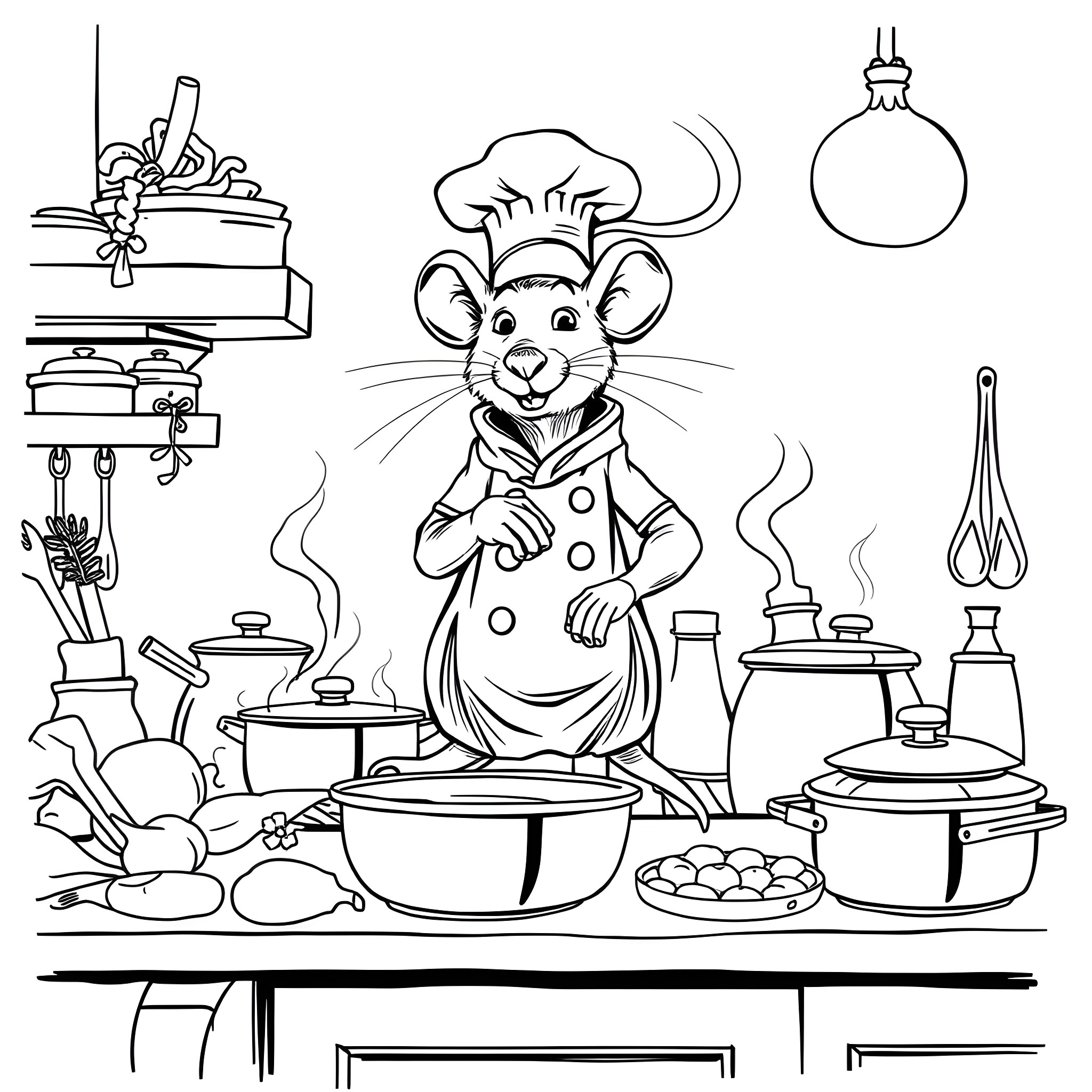 Best Remy Coloring Pages (Free Printable PDF)