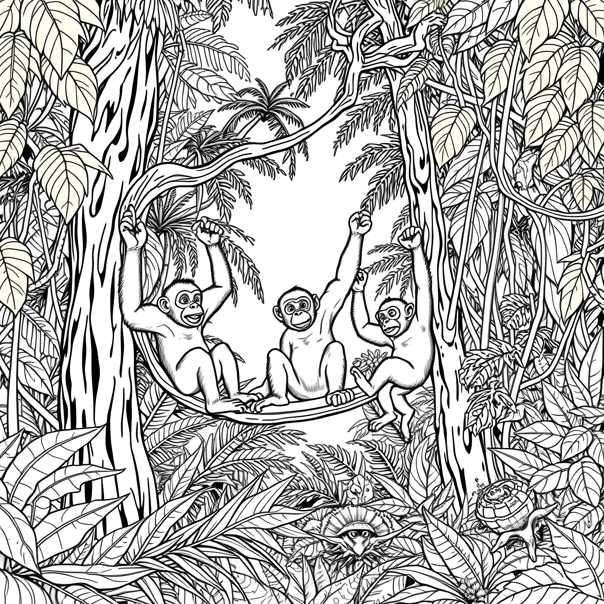 3 Best Ape Coloring Pages (Free Printable PDFs)