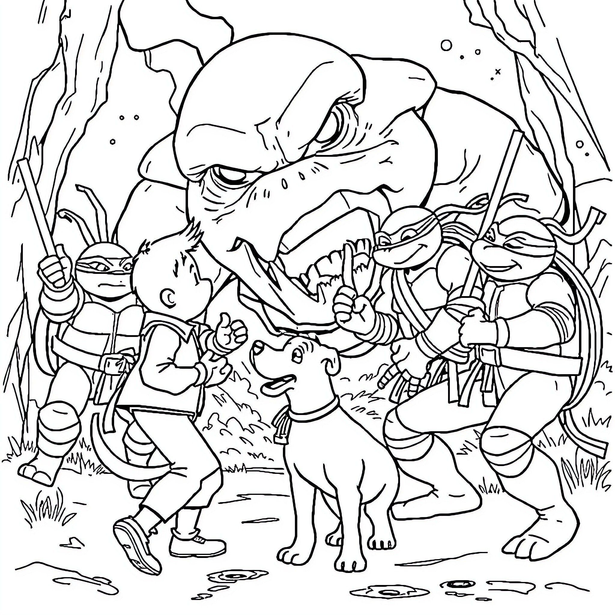 Best Tintin Coloring Pages (Free Printable PDF)