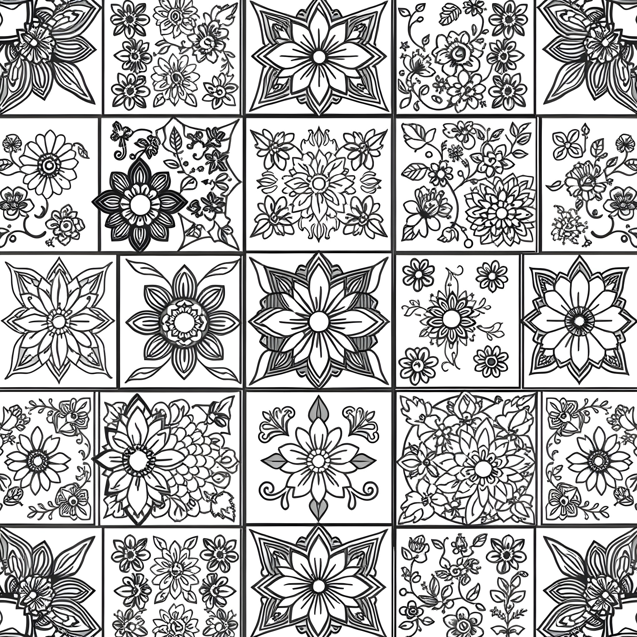 120 Best Patchwork Coloring Pages (Free Printable PDFs)