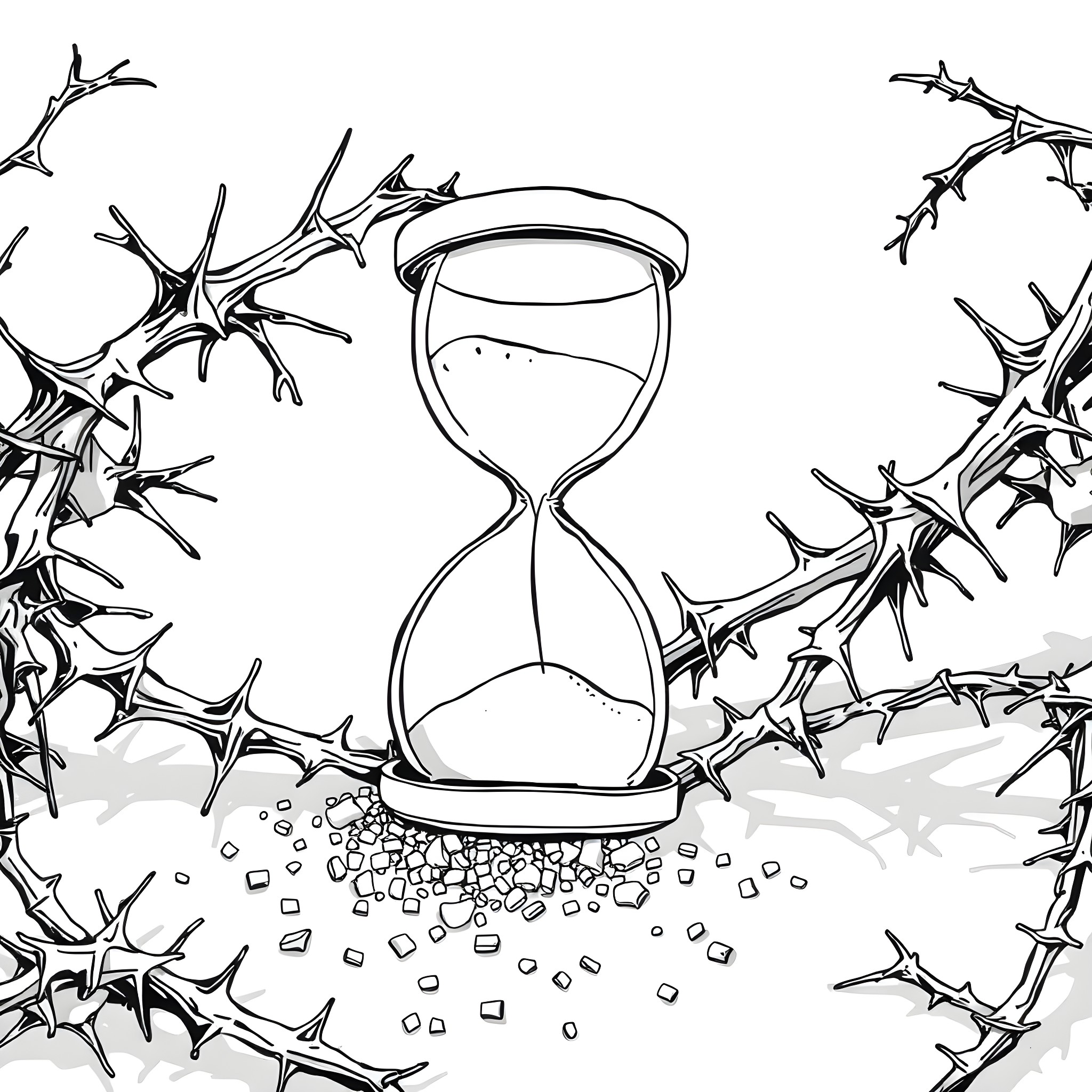 Best Hourglass Coloring Pages (Free Printable PDF)