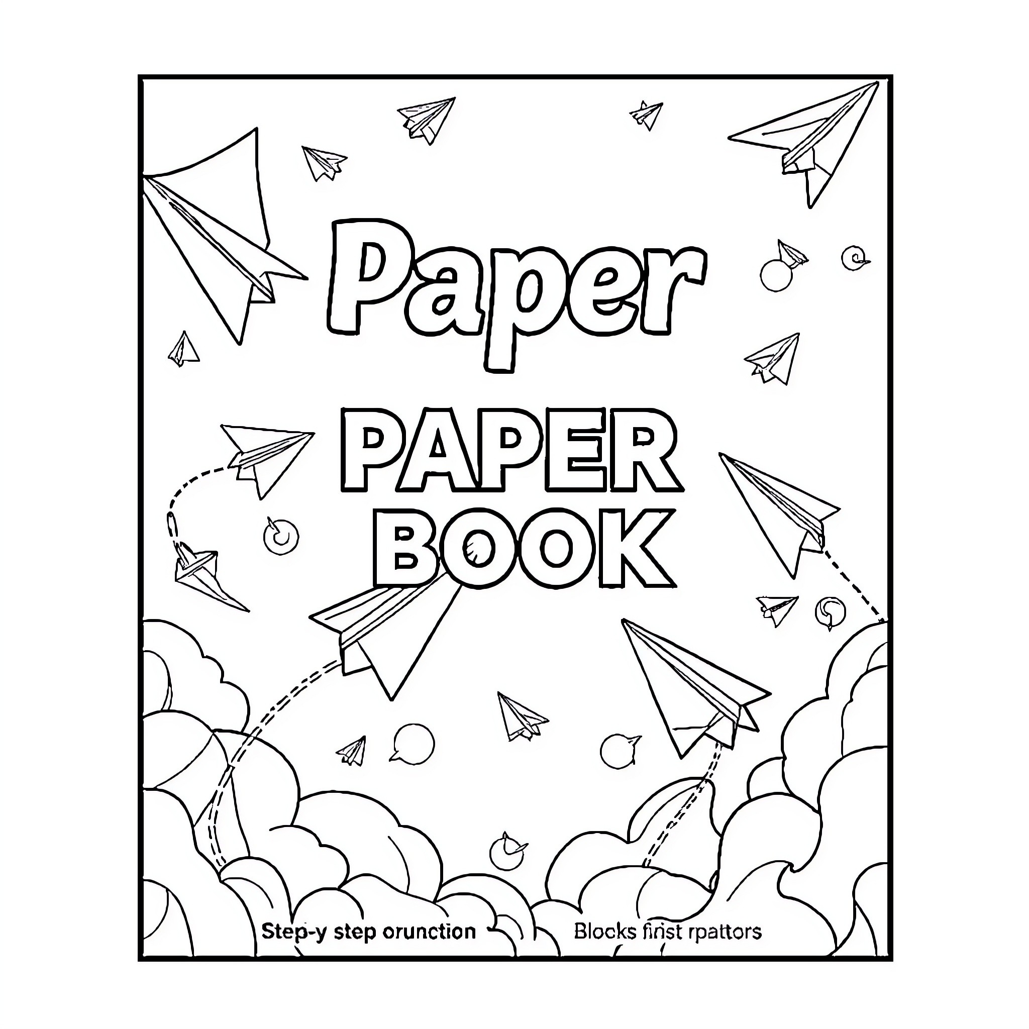 Best Paper Airplane Coloring Pages (Free Printable PDF)