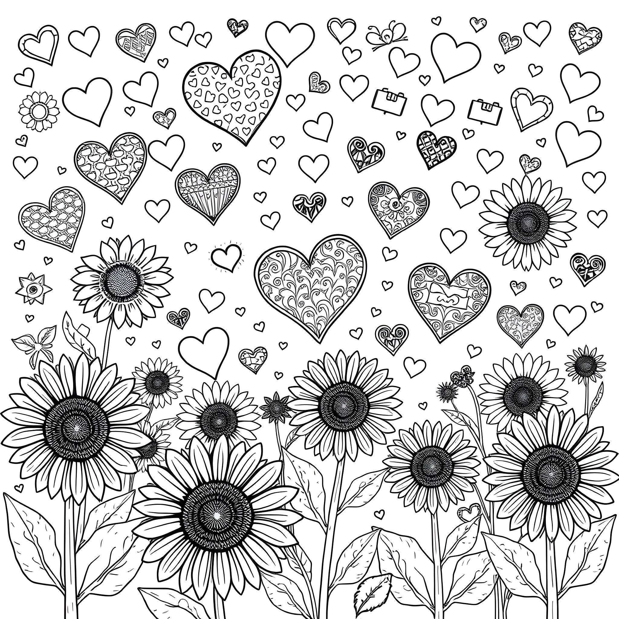 130 Best Heart Coloring Pages (Free Printable PDFs)