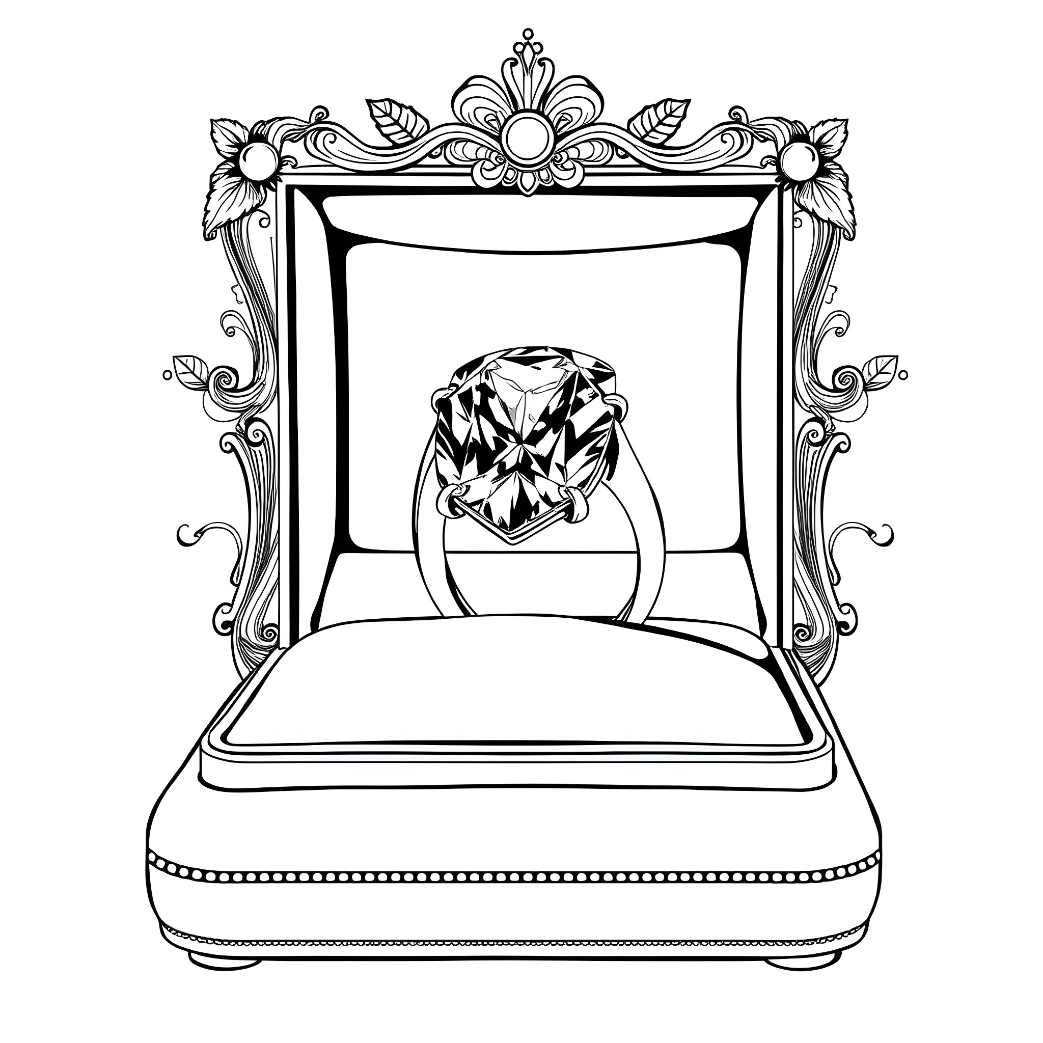 Best Gemstone Coloring Pages (Free Printable PDF)