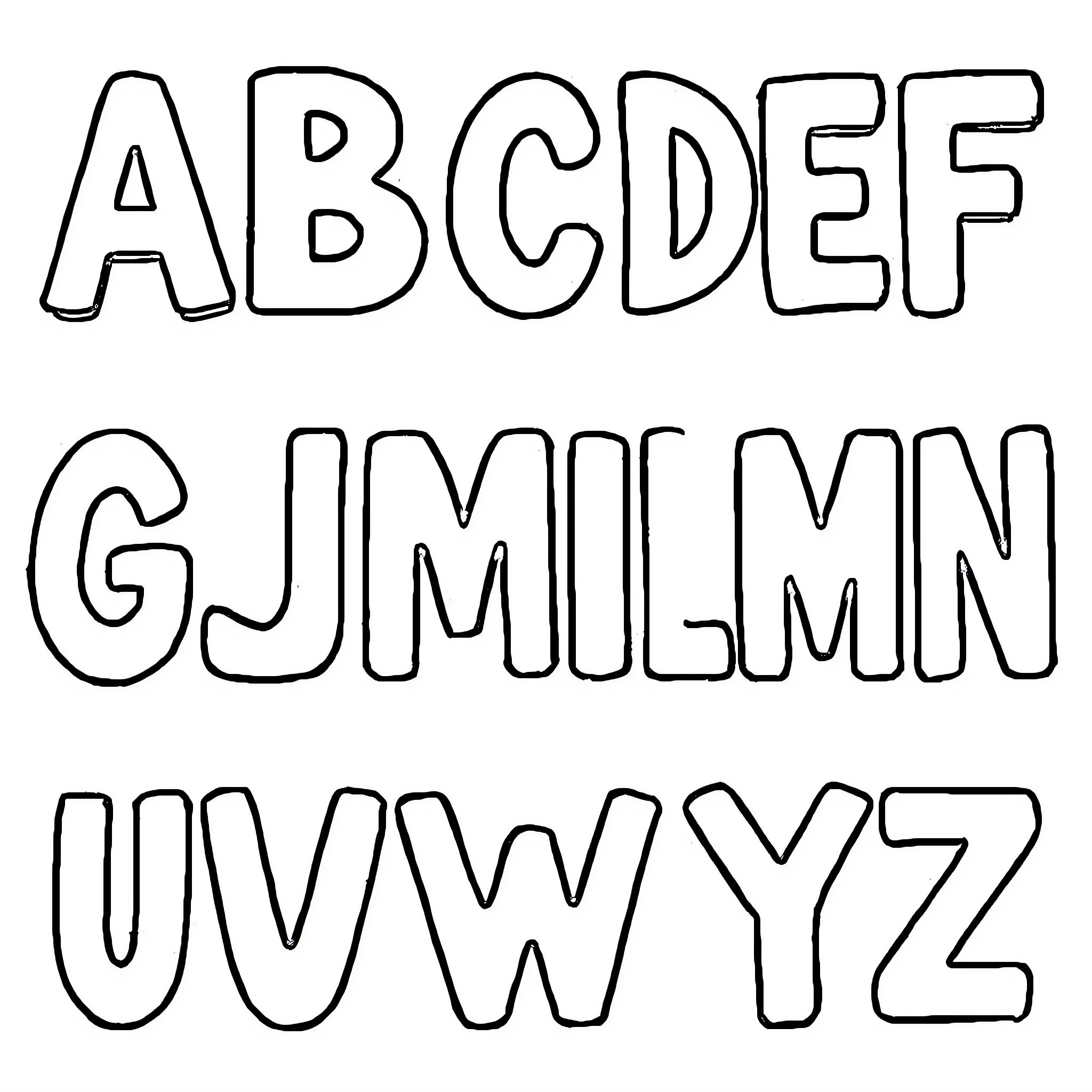 169 Best Alphabet Coloring Pages (Free Printable PDFs)