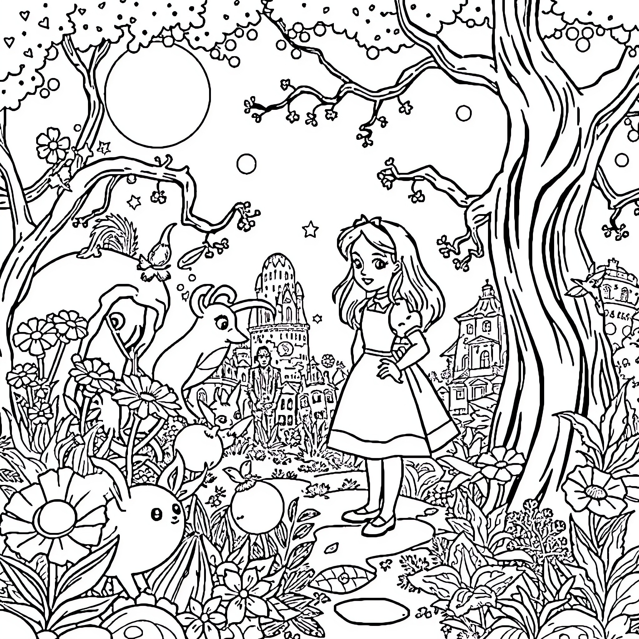 Best Alice Coloring Pages (Free Printable PDF)