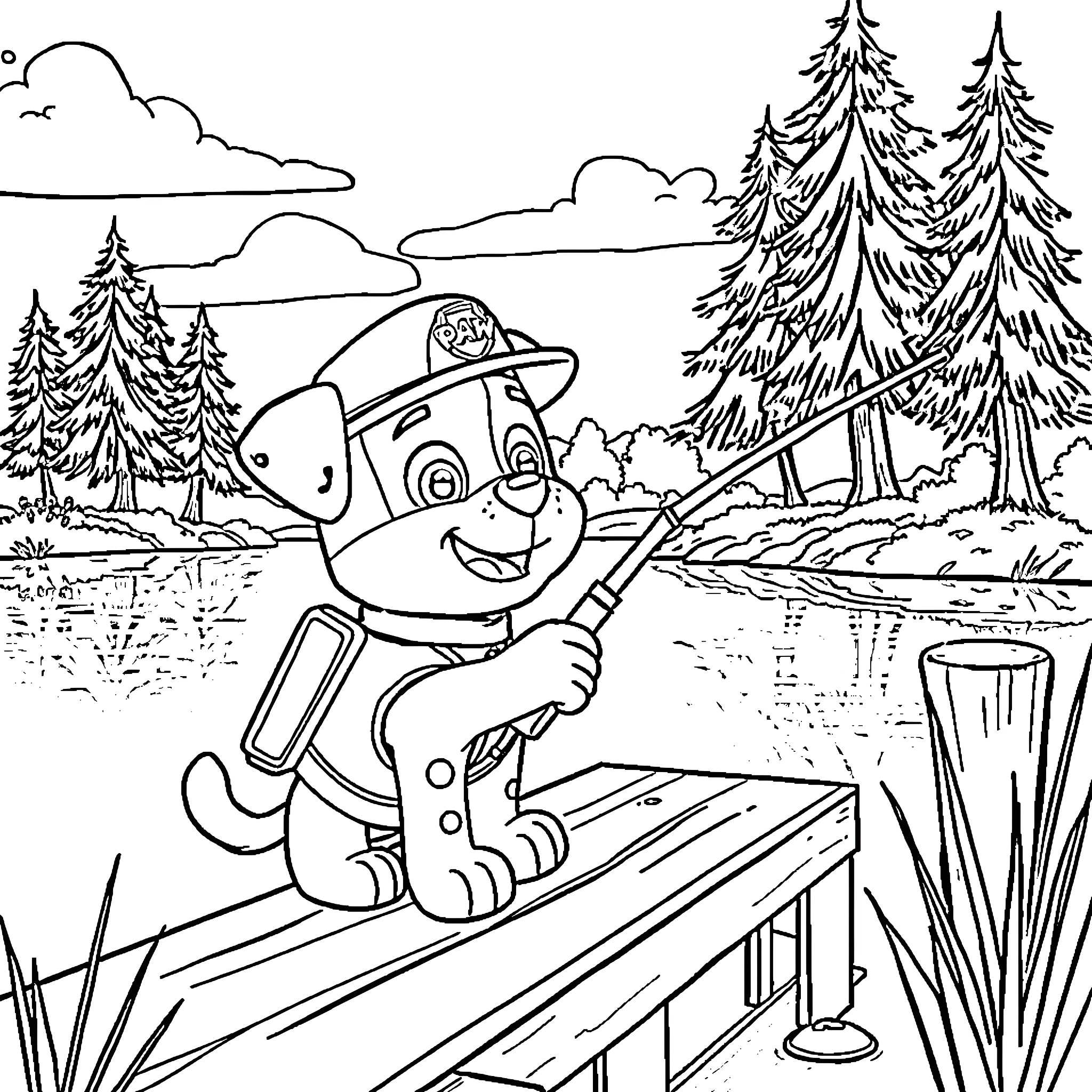 Best Rubble Coloring Pages (Free Printable PDF)