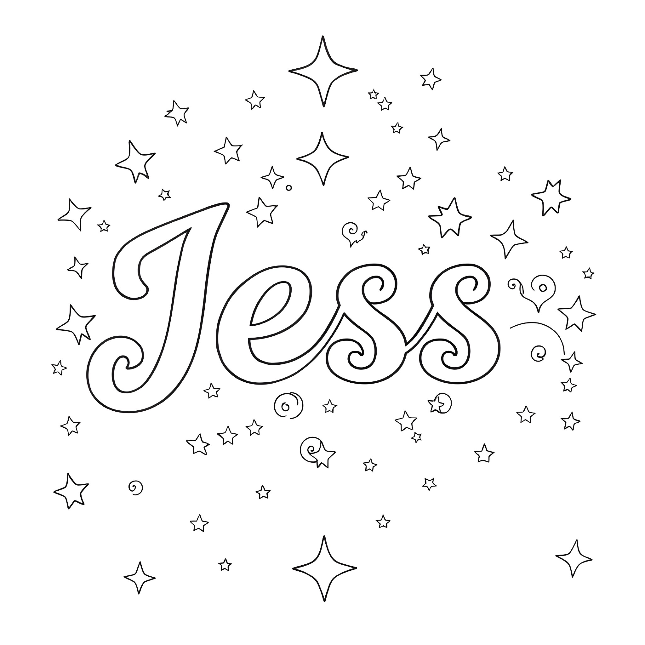 Best Jess Coloring Pages (Free Printable PDF)