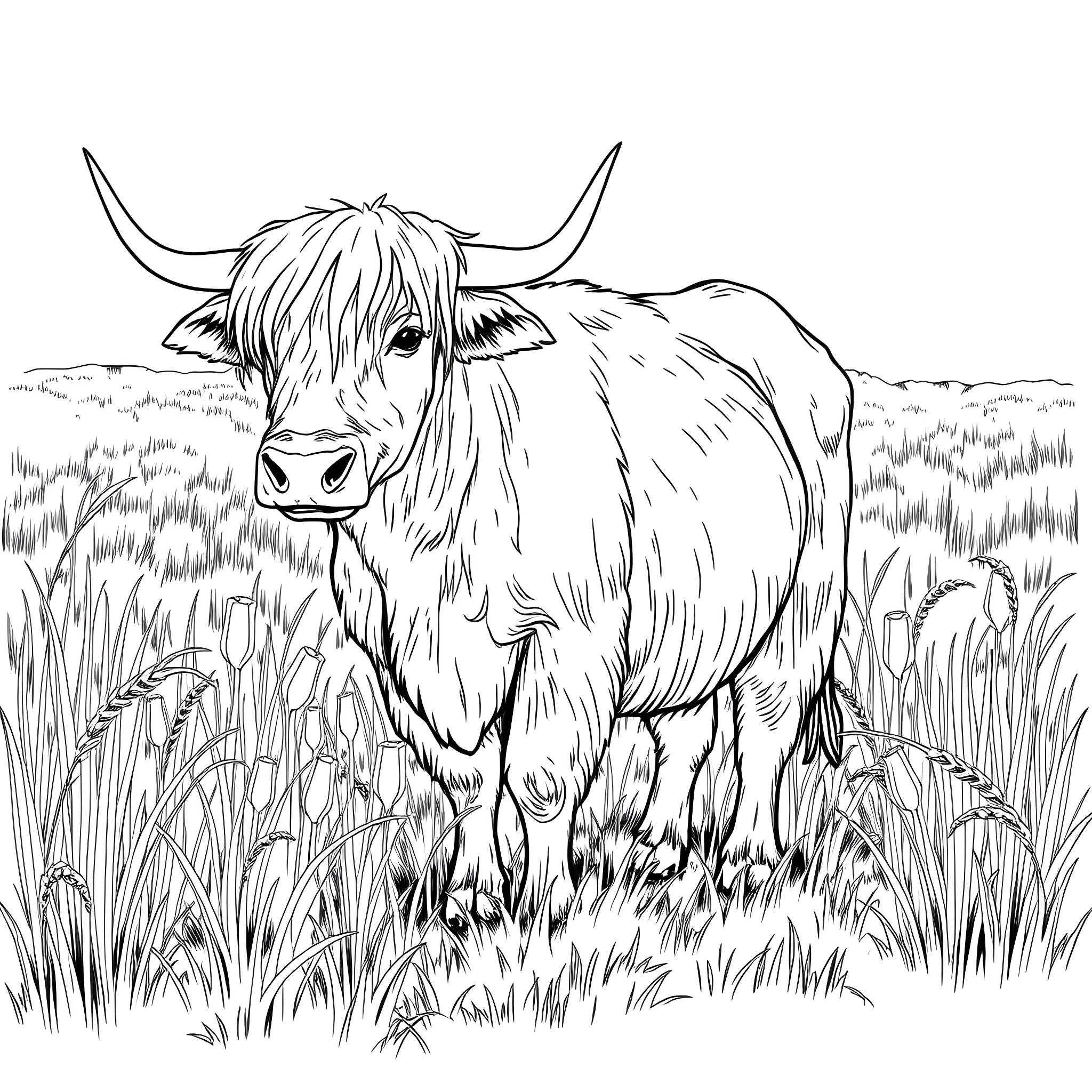 Best Yak Coloring Pages (Free Printable PDF)