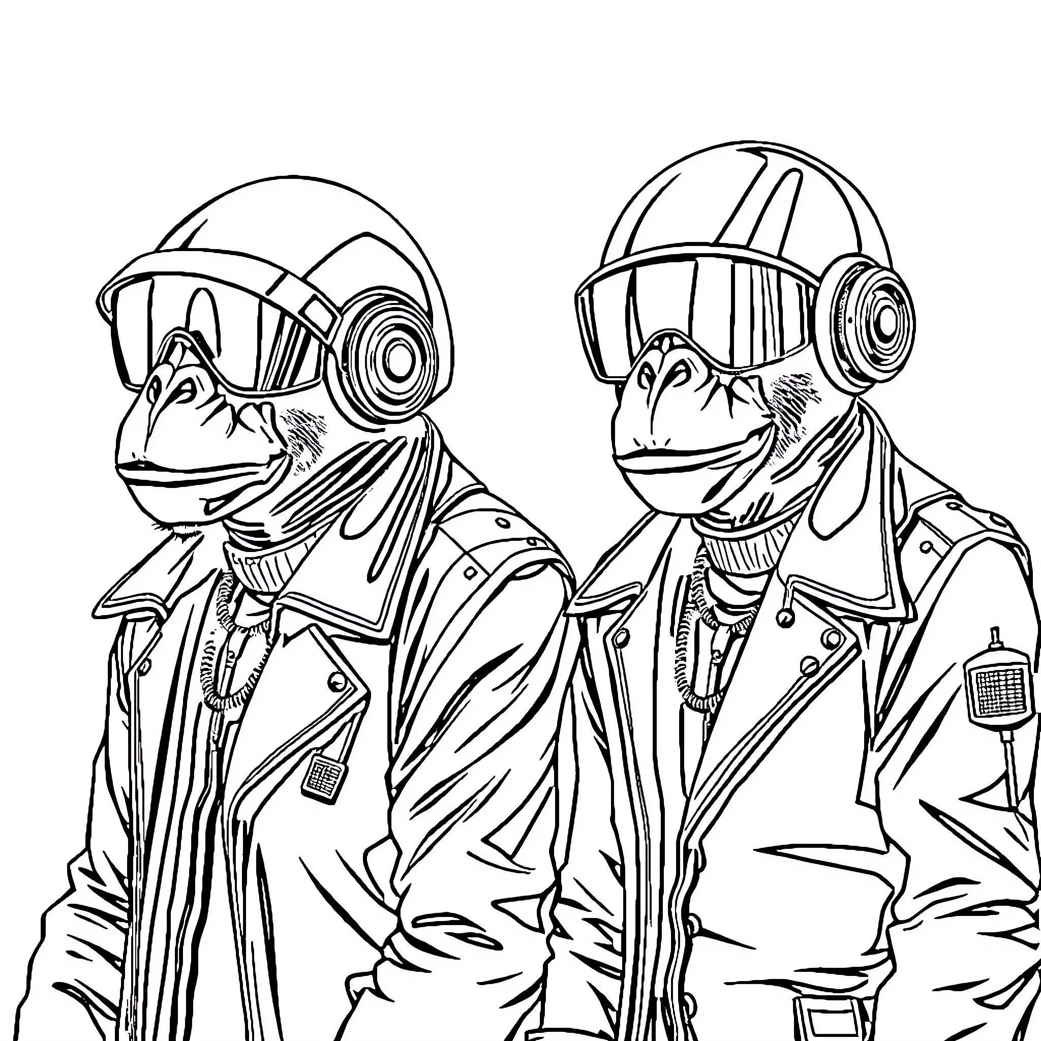 Best Gorillaz Coloring Pages (Free Printable PDF)