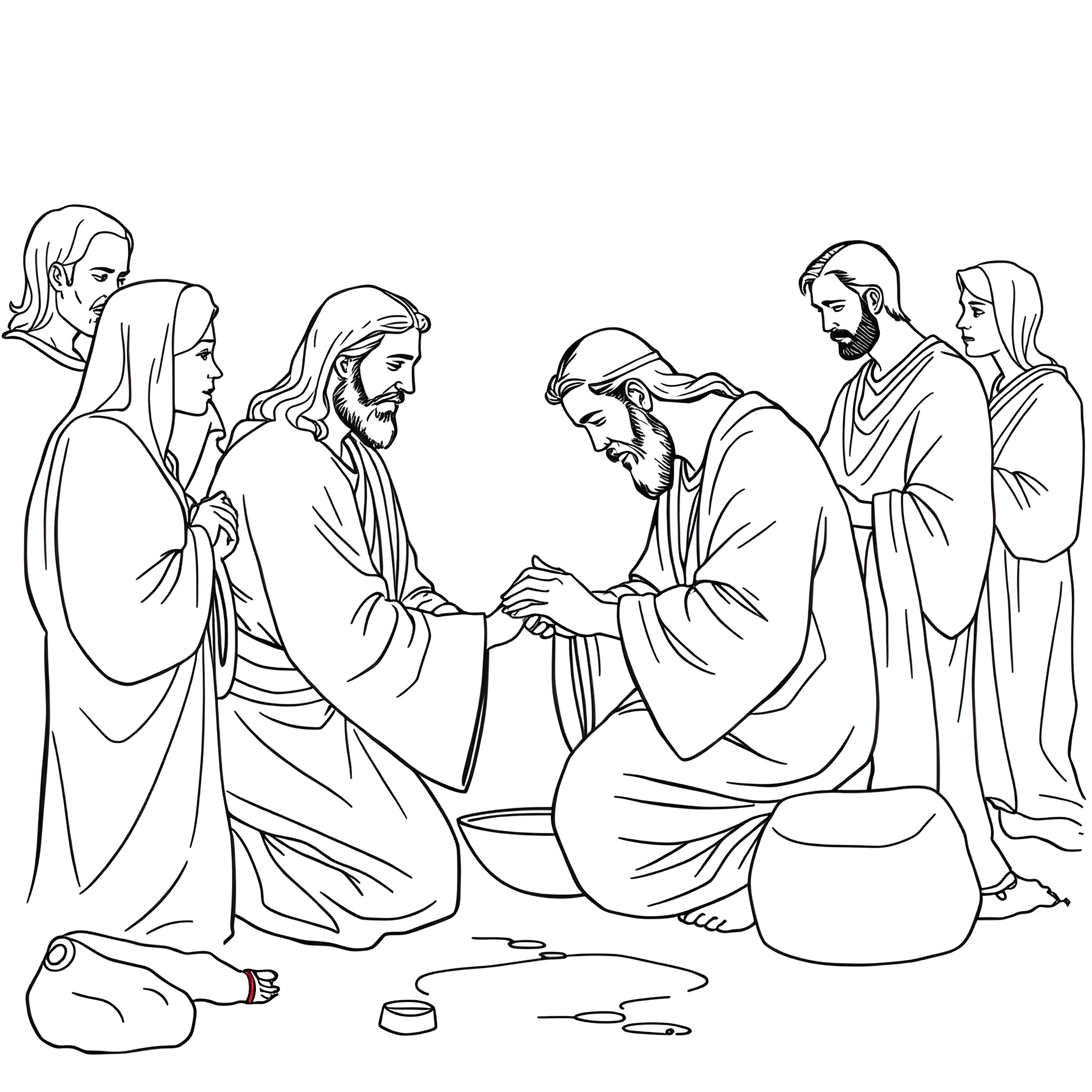 331 Best Jesus Coloring Pages (Free Printable PDFs)