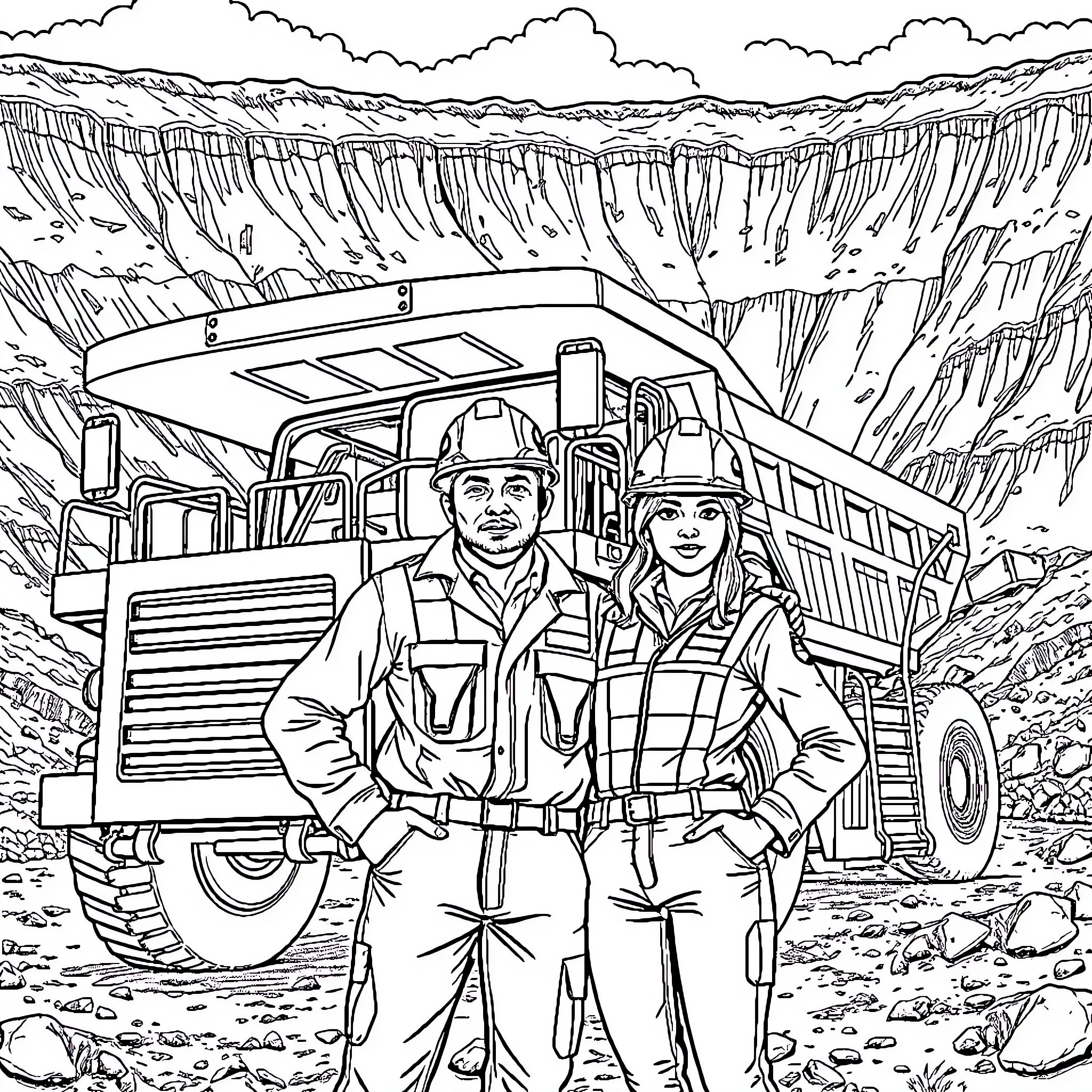 5 Best Miner Coloring Pages (Free Printable PDFs)
