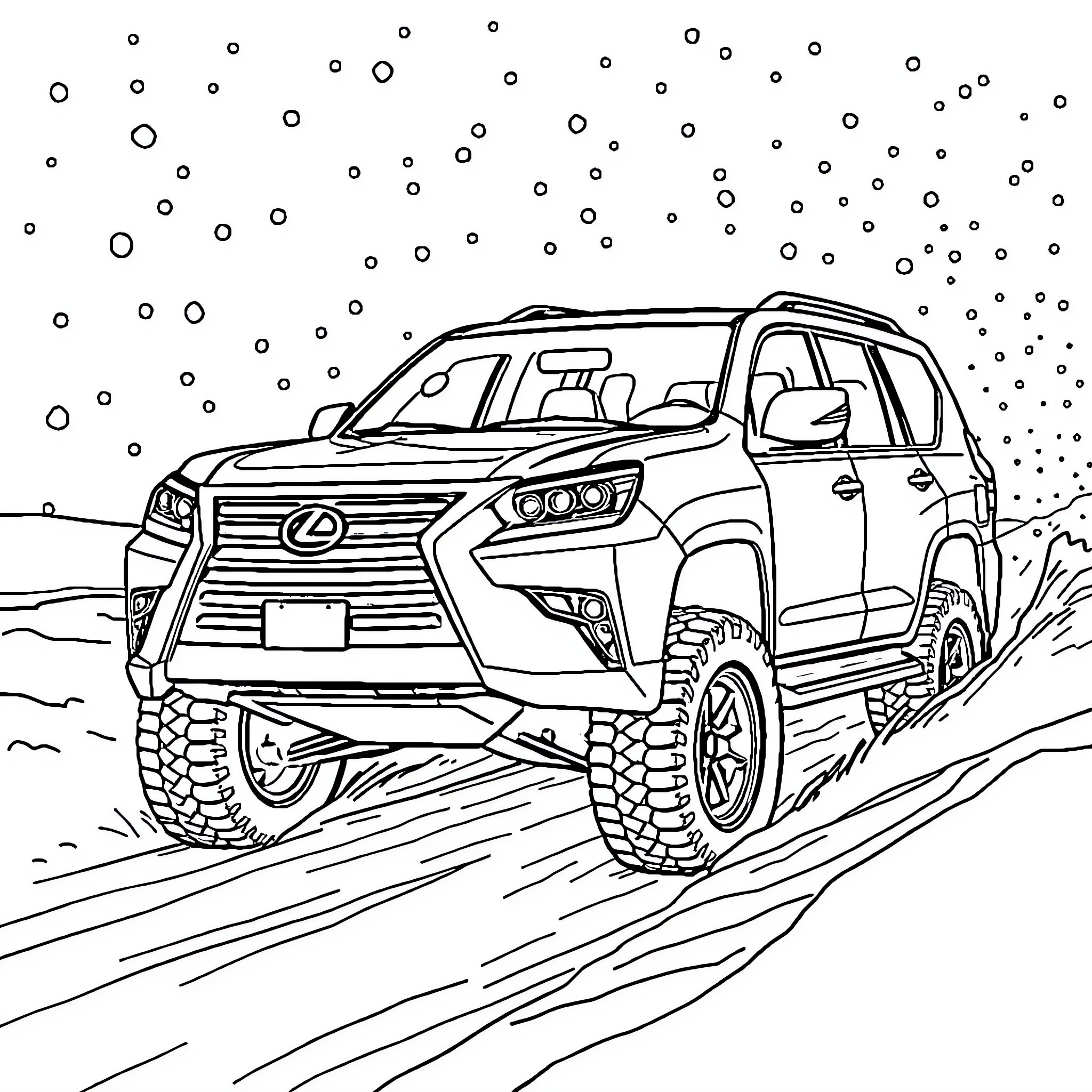 9 Best Lexus Coloring Pages (Free Printable PDFs)