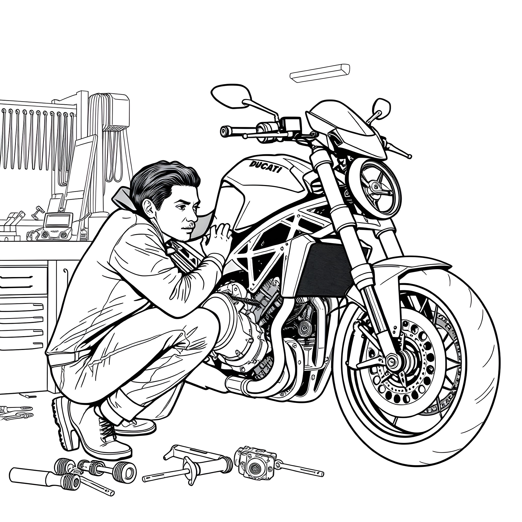 6 Best Ducati Coloring Pages (Free Printable PDFs)