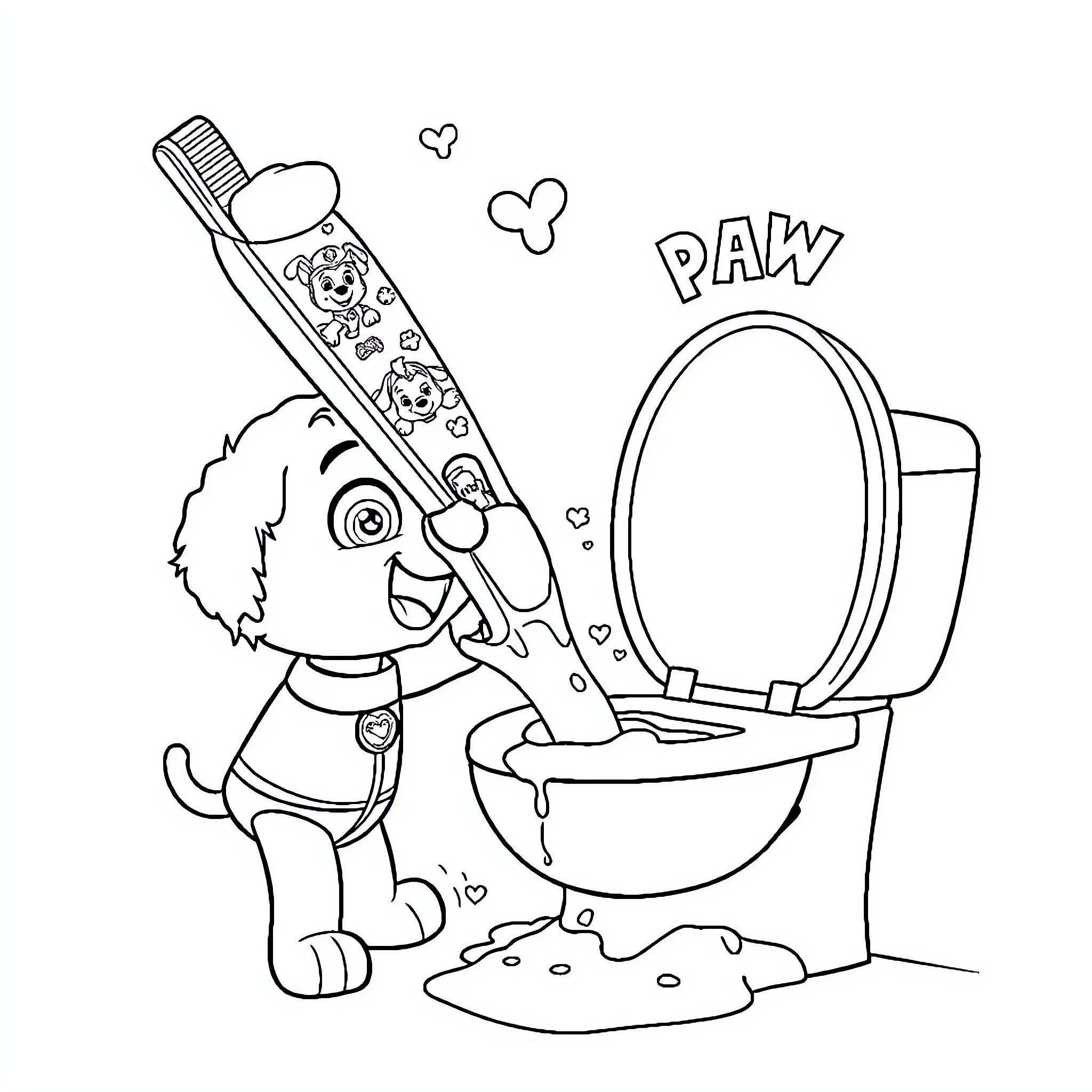 Best Toothbrush Coloring Pages (Free Printable PDF)