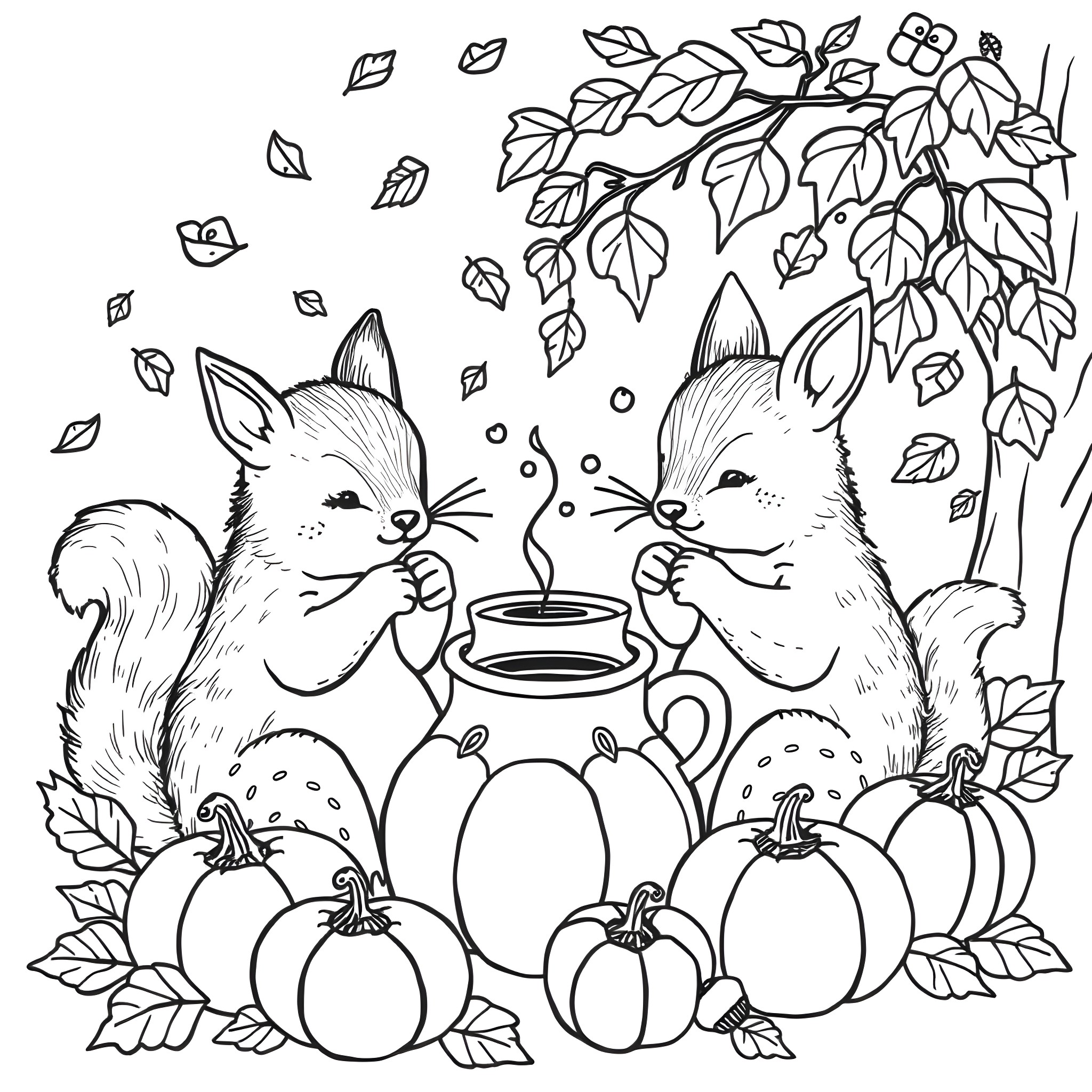 Best Kawaii Animal Coloring Pages (Free Printable PDF)