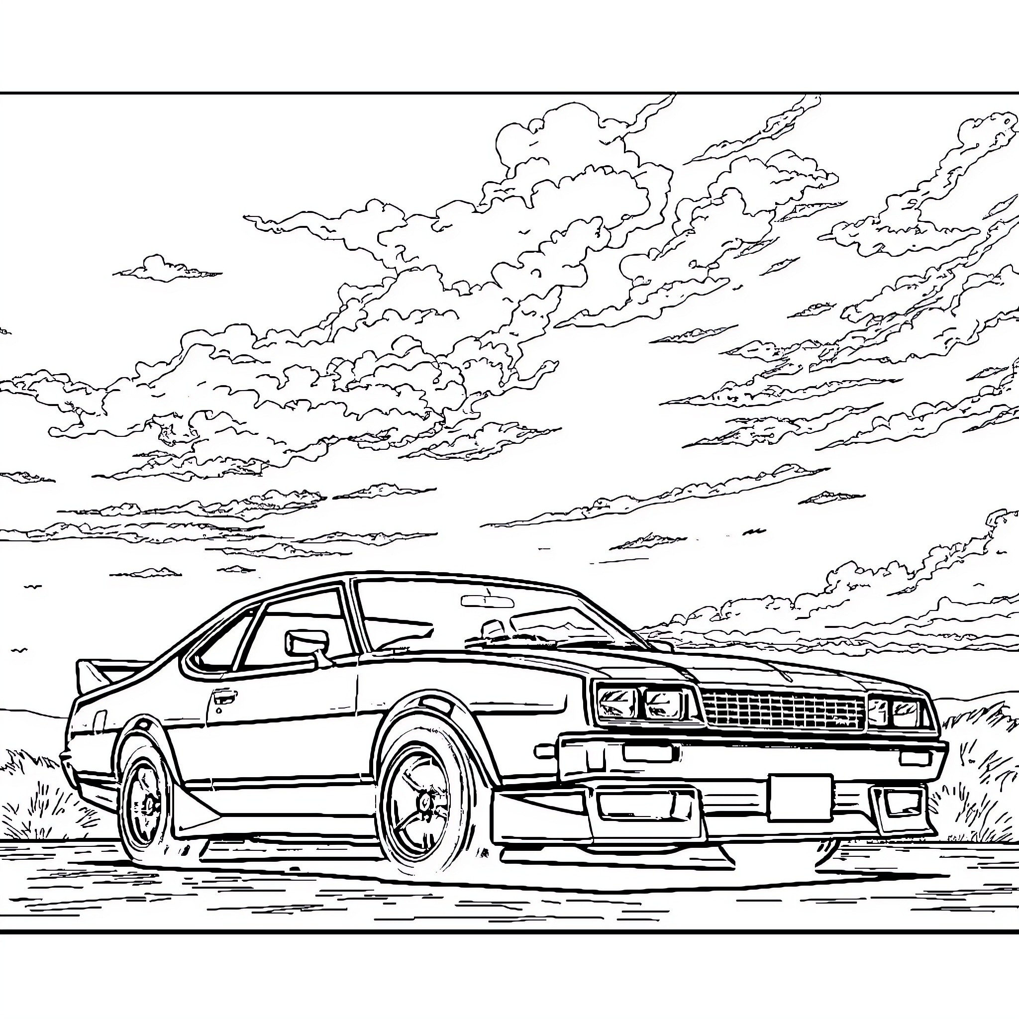 Best Toyota Chaser Coloring Pages (Free Printable PDF)