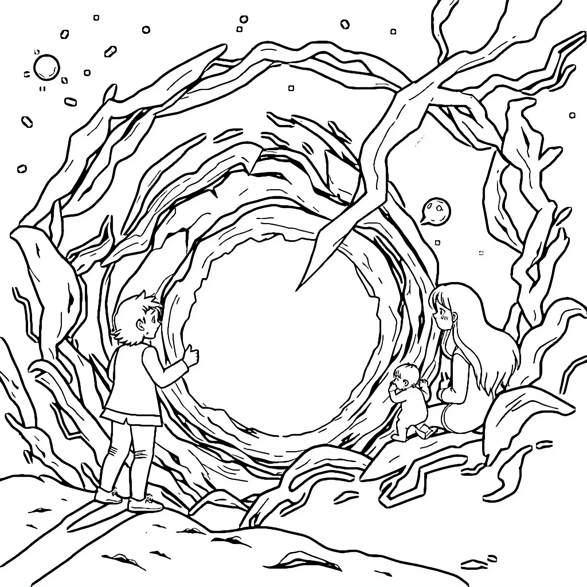 12 Best Black Hole Coloring Pages (Free Printable PDFs)