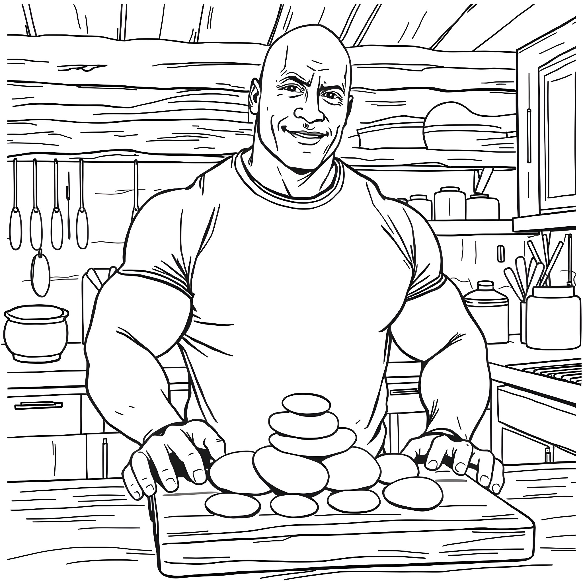 11 Best Dwayne Johnson Coloring Pages (Free Printable PDFs)
