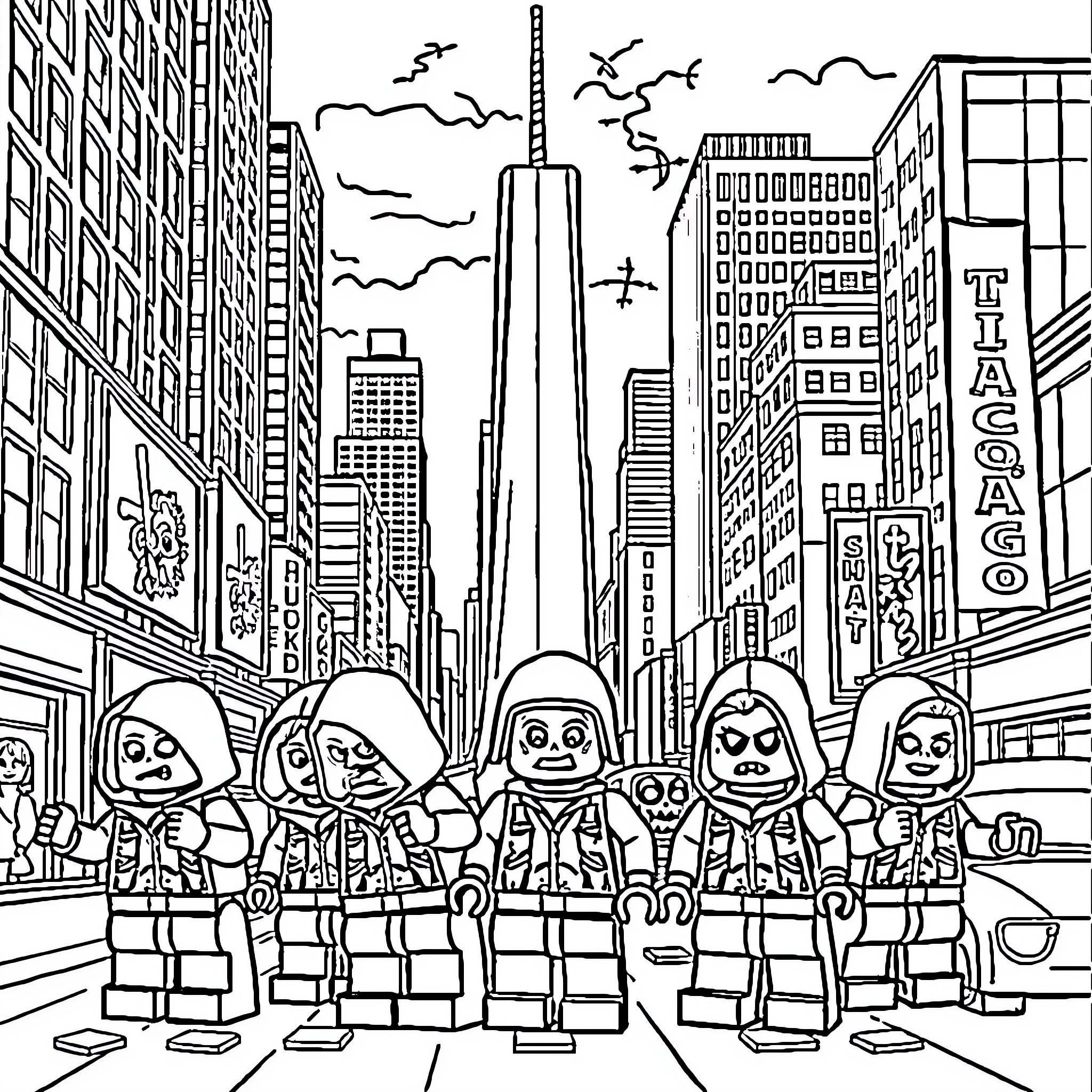 8 Best Lego People Coloring Pages (Free Printable PDFs)