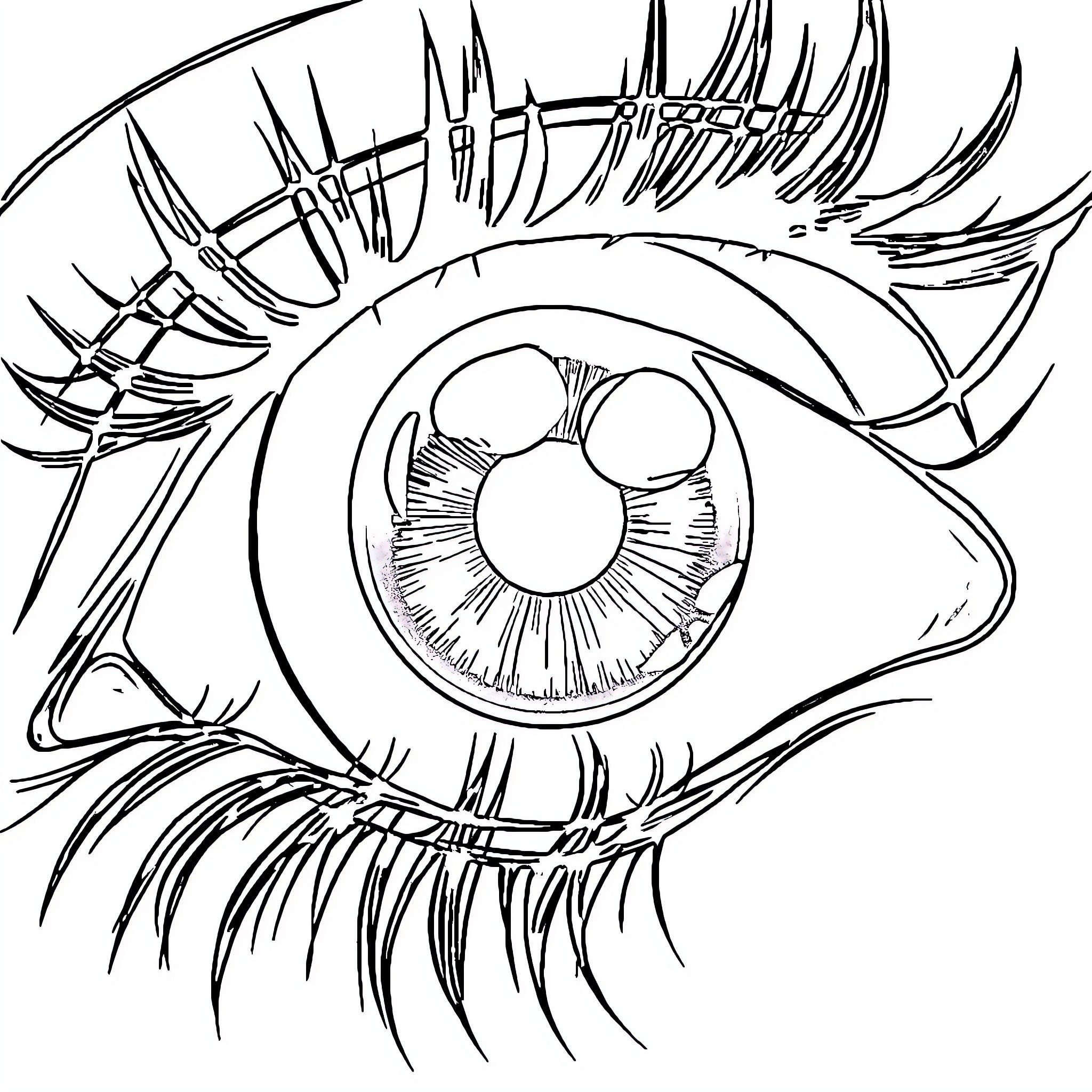 Best Eyeball Coloring Pages (Free Printable PDF)