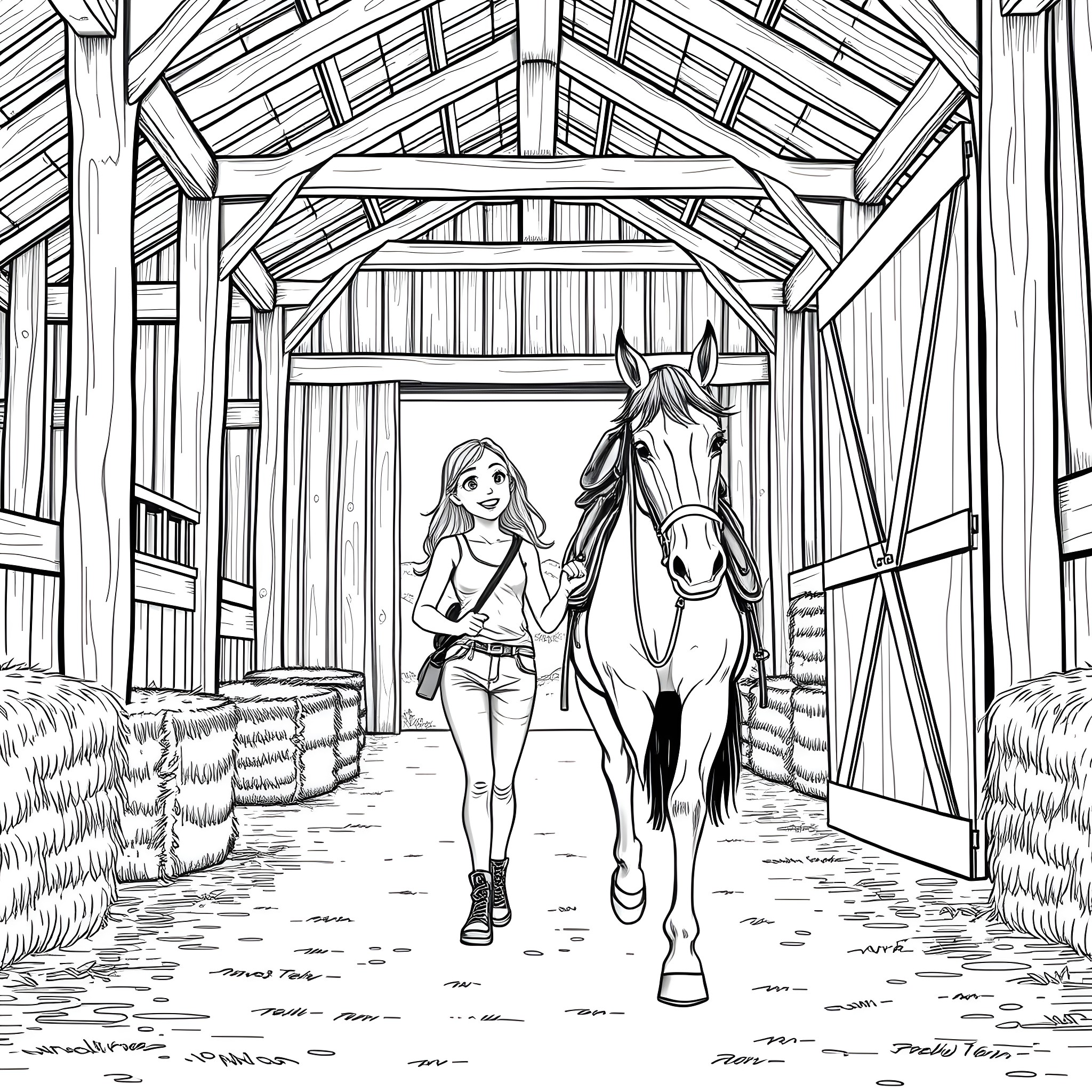Best Horse Coloring Pages (Free Printable PDF)