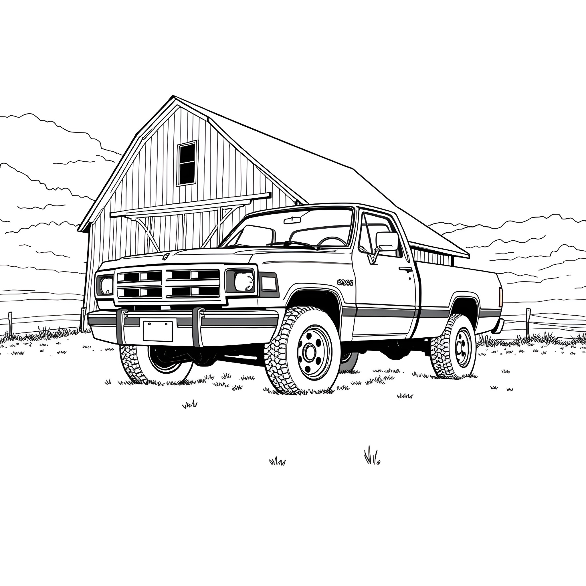 Best Dodge Ram Coloring Pages (Free Printable PDF)