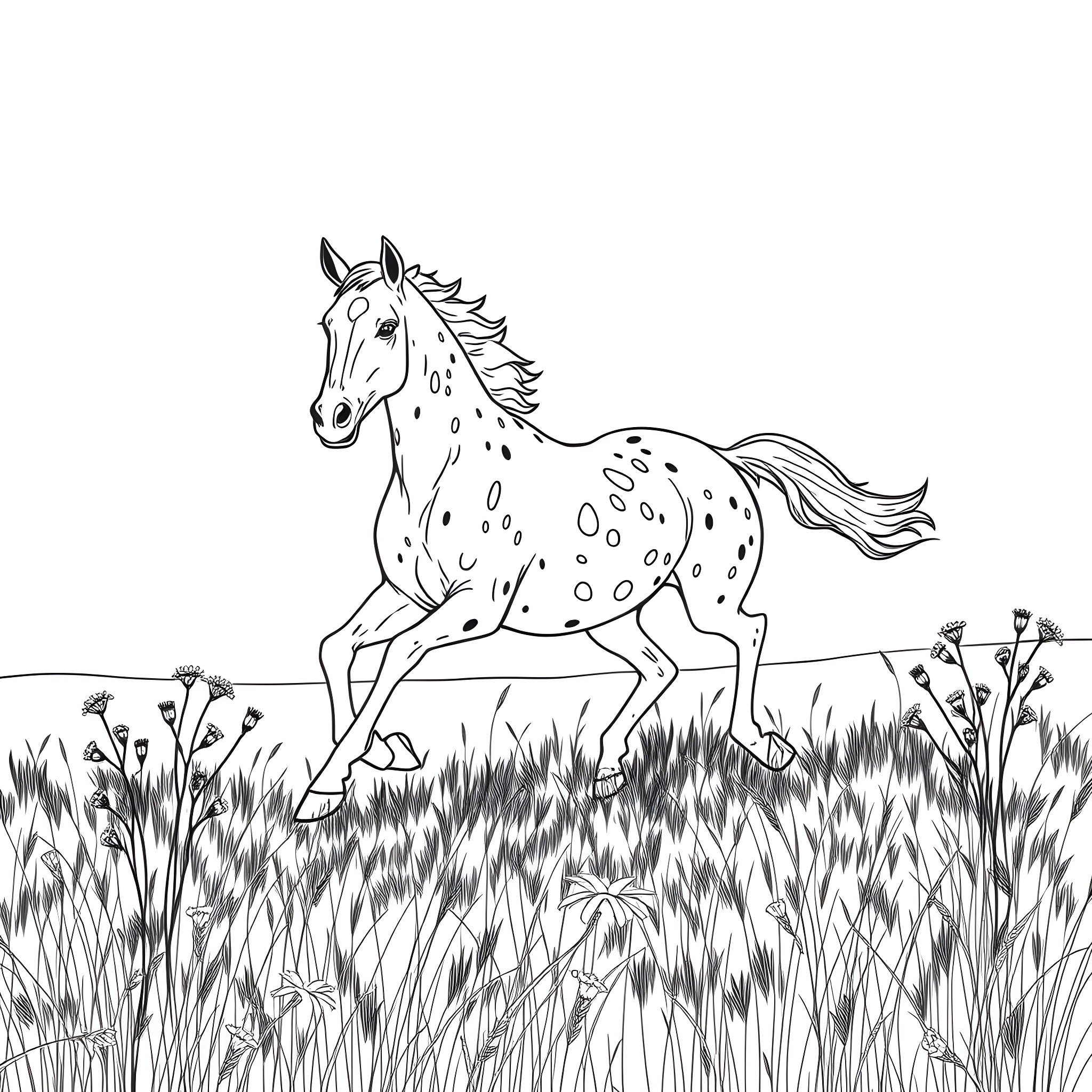 3 Best Appaloosa Coloring Pages (Free Printable PDFs)