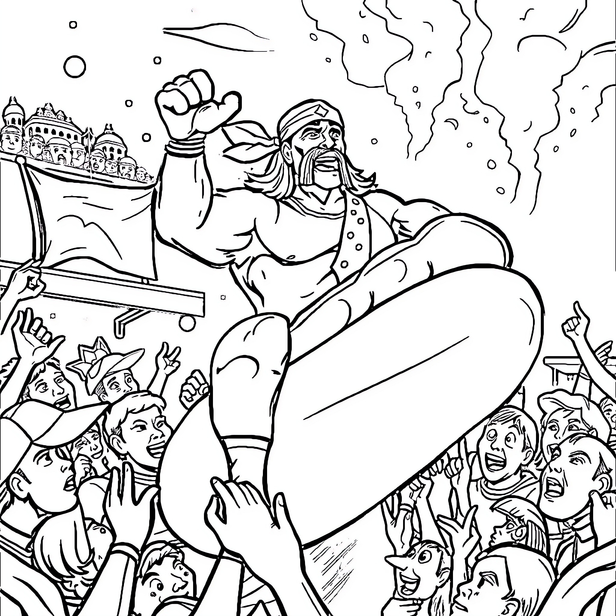 Best Hulk Hogan Coloring Pages (Free Printable PDF)