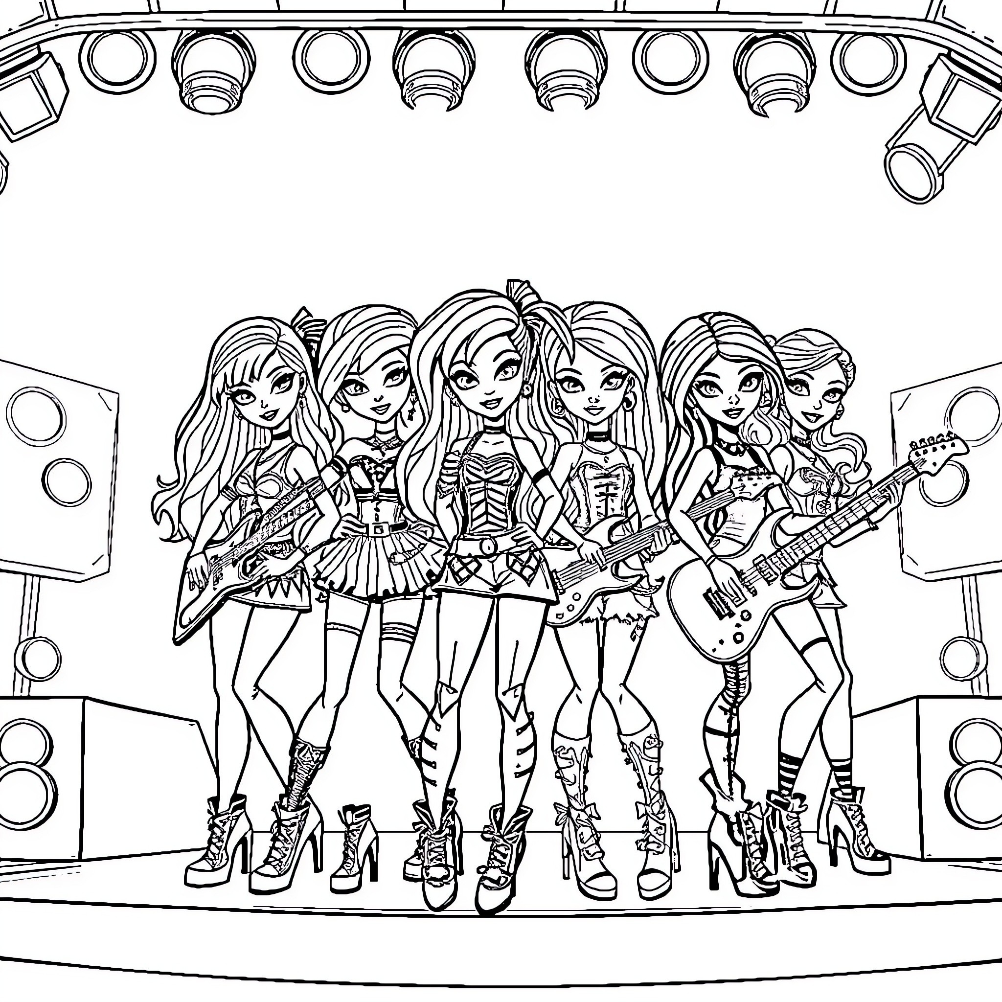 Best Bratz Coloring Pages (Free Printable PDF)