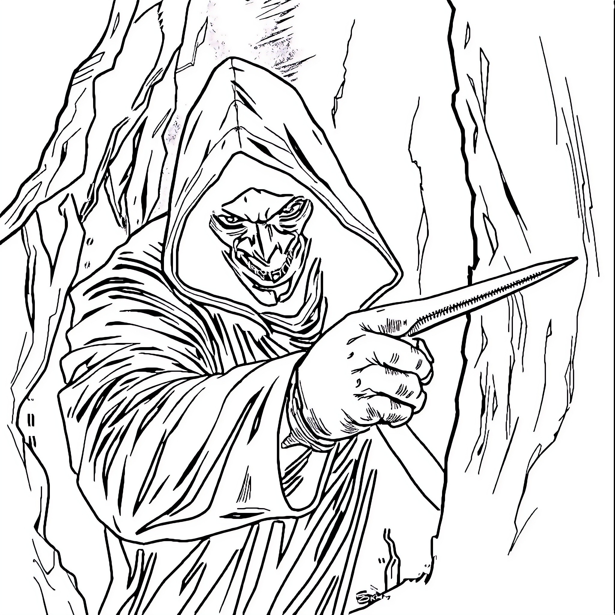 Best Assassin Coloring Pages (Free Printable PDF)