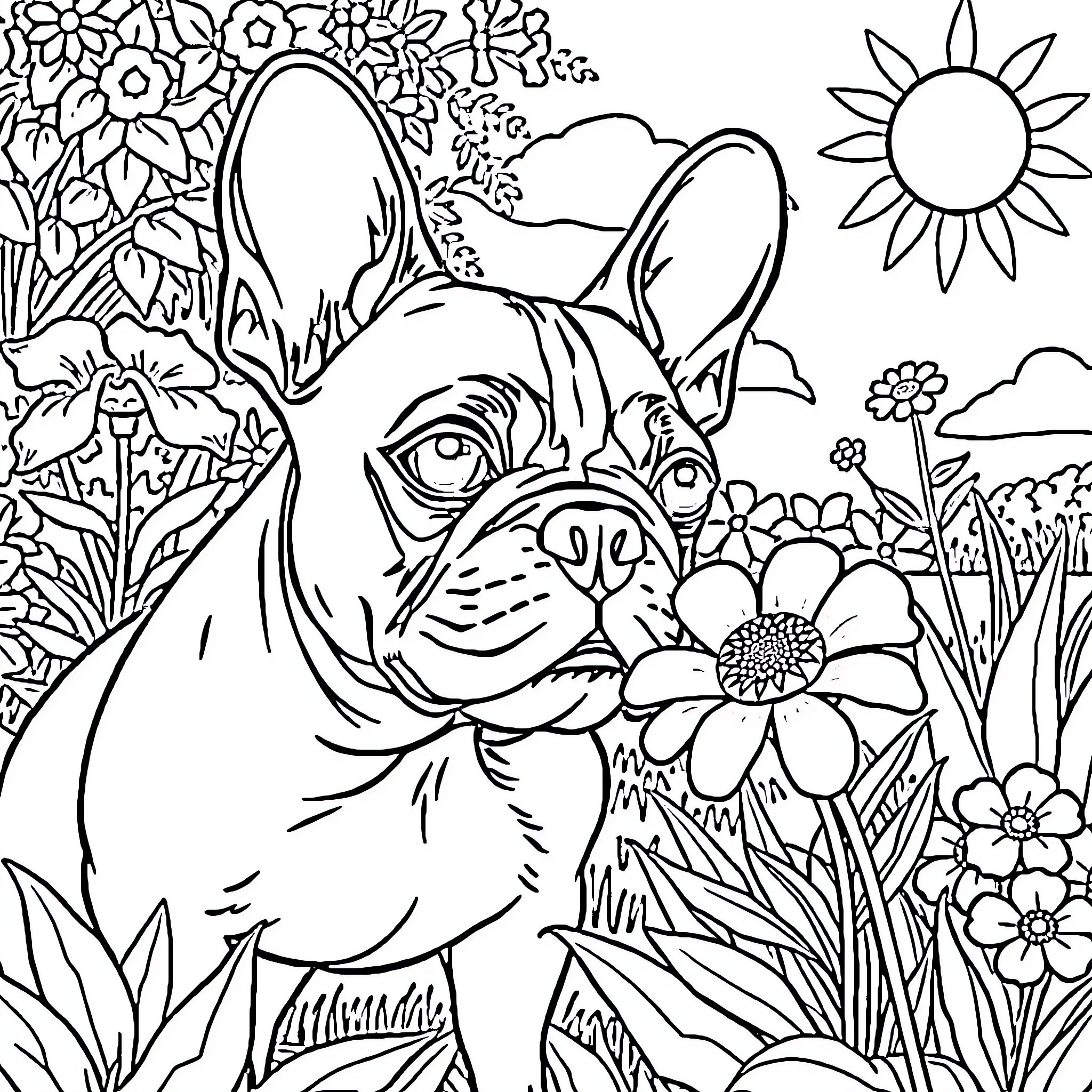 Best Frenchie Coloring Pages (Free Printable PDF)