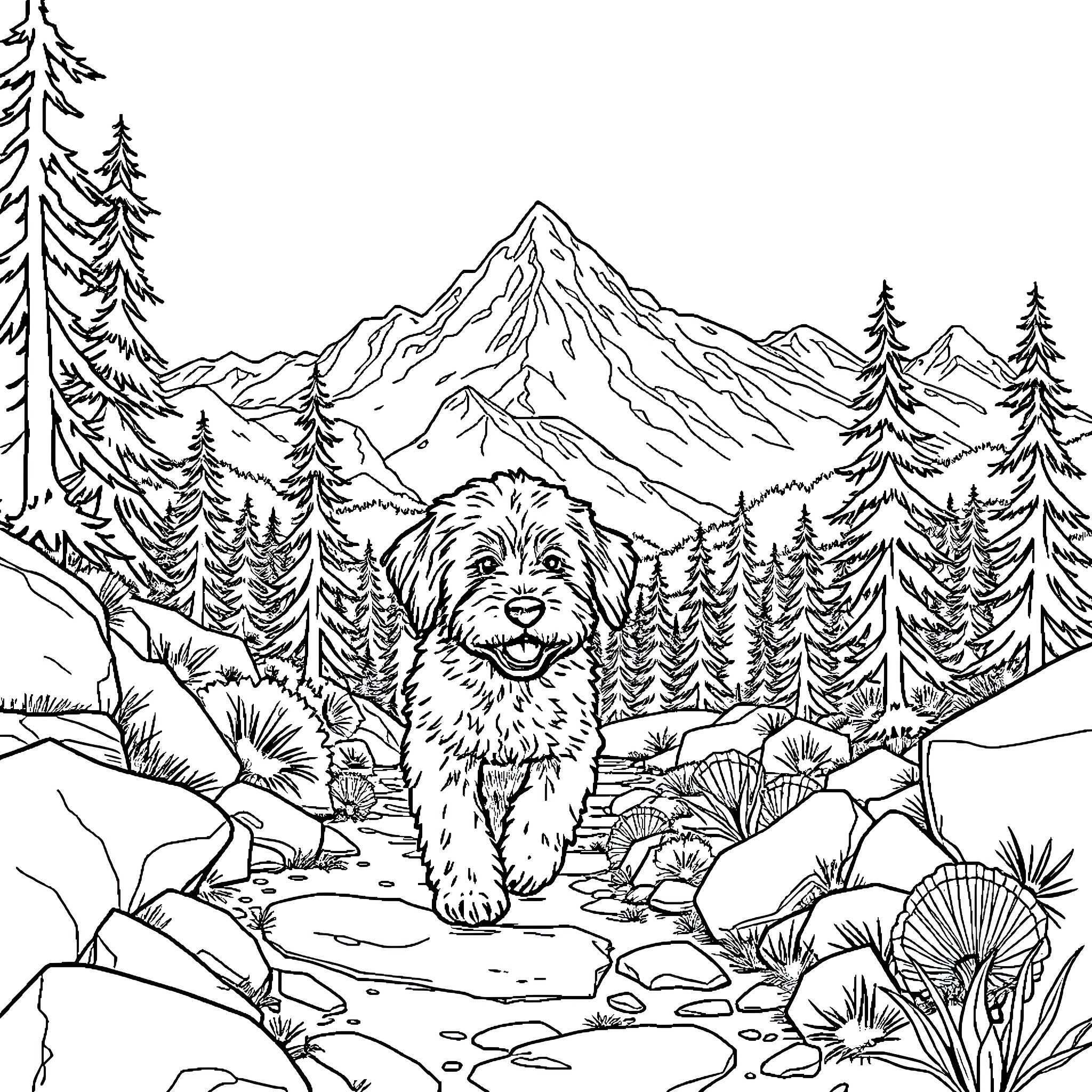 22 Best Labradoodle Coloring Pages (Free Printable PDFs)