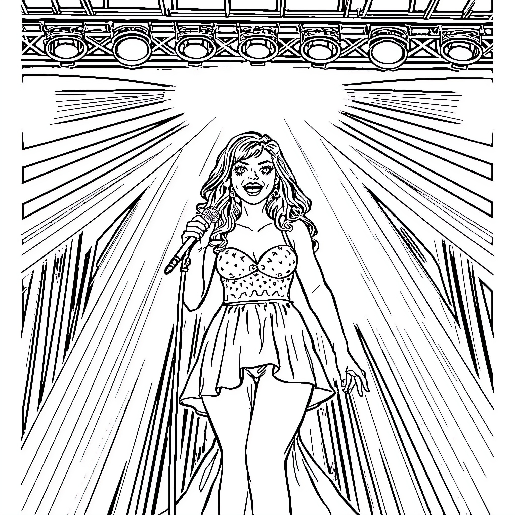 Best Tate McRae Coloring Pages (Free Printable PDF)