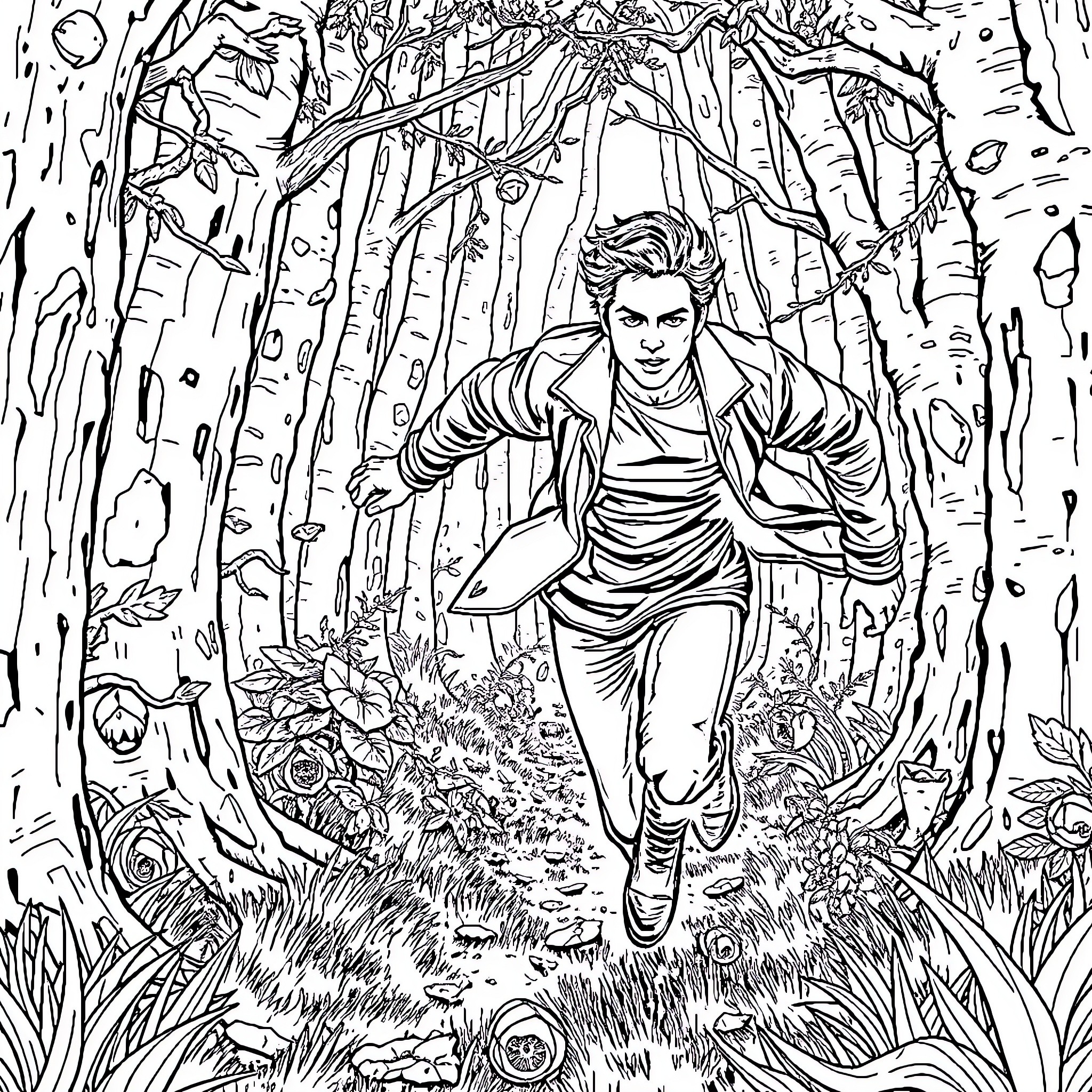 Best Edward Cullen Coloring Pages (Free Printable PDF)