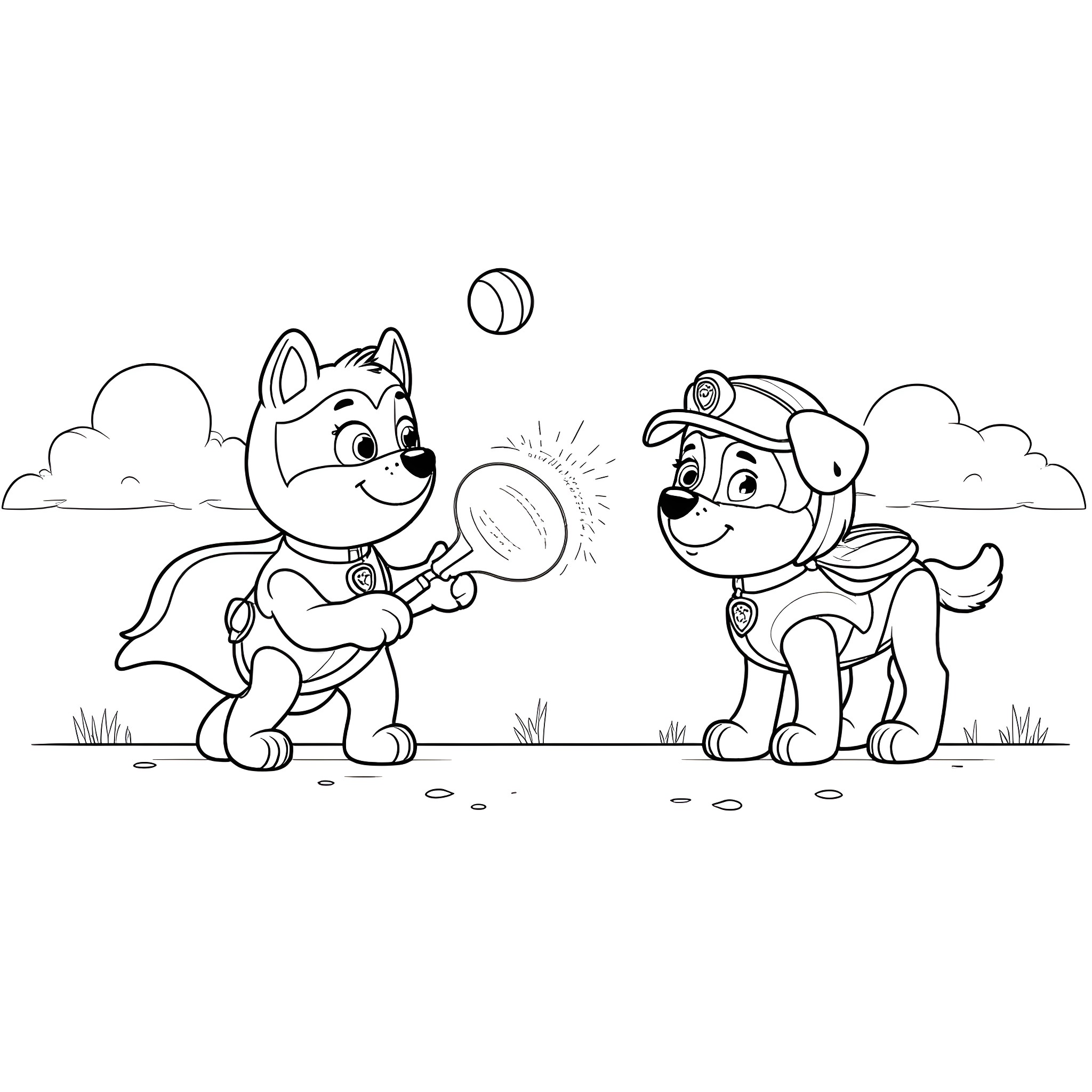 Best Rubble Coloring Pages (Free Printable PDF)